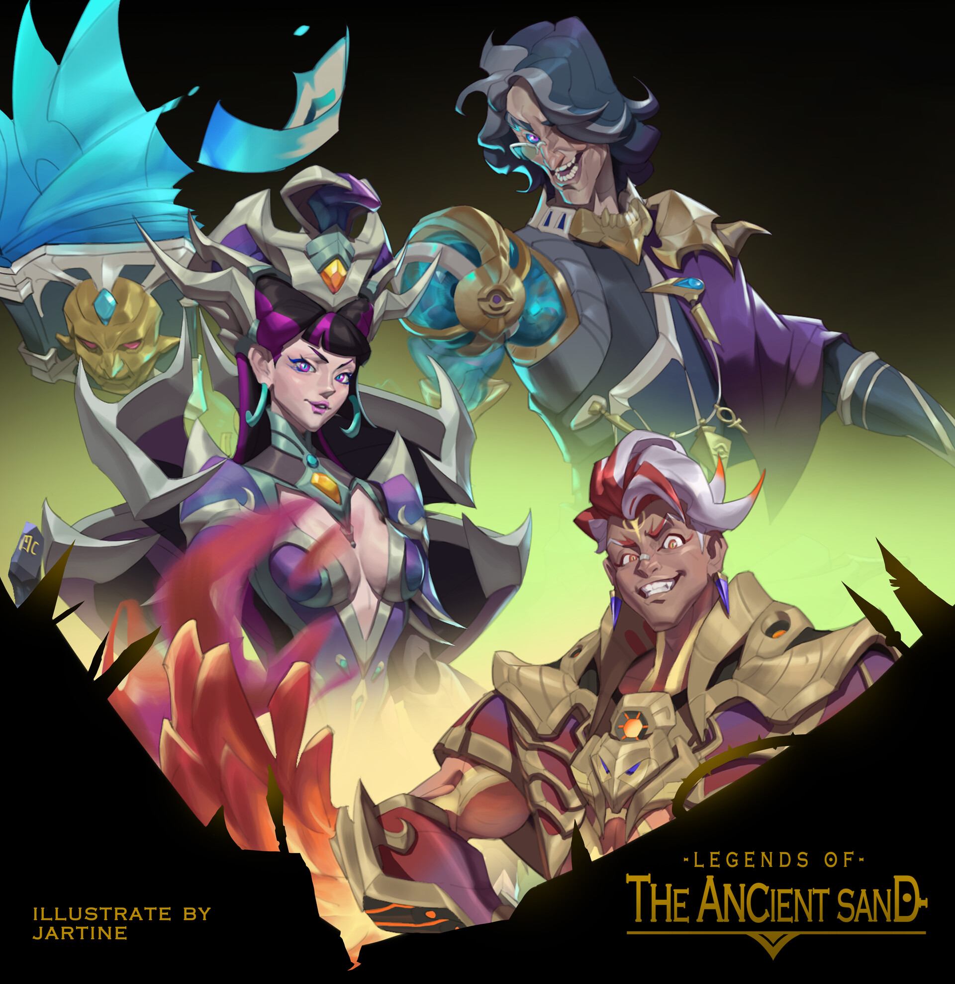 ArtStation - Legends of The Ancient Sand