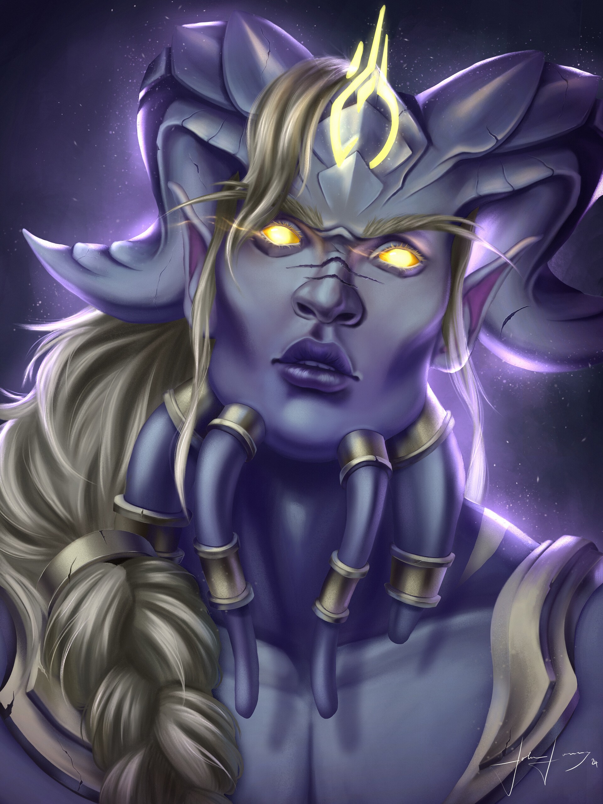 ArtStation - Lightforged Draenei - Ardent