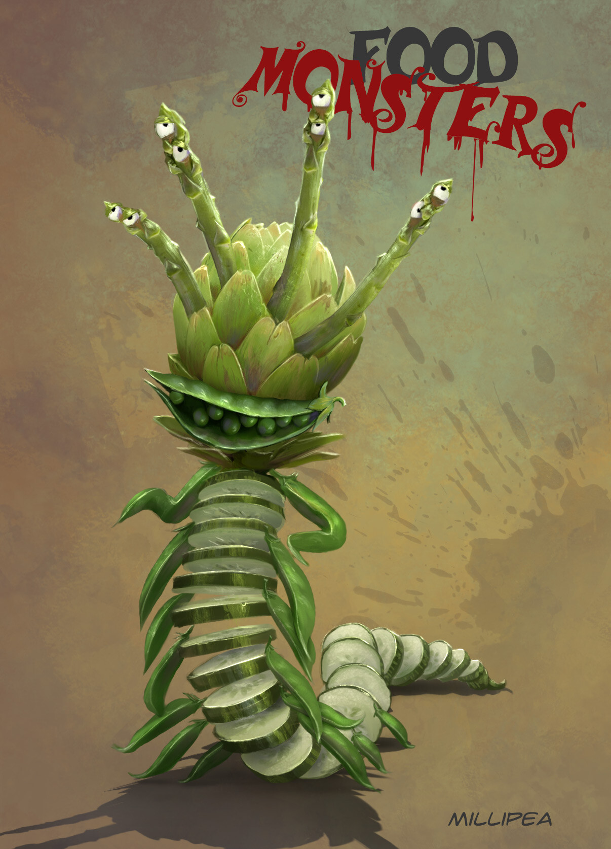 ArtStation - Food Monsters (02)