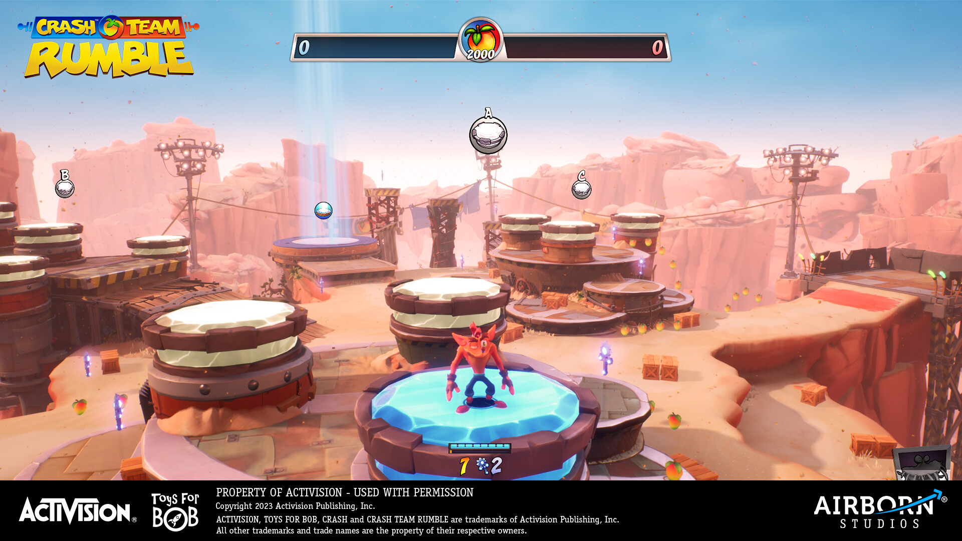 Airborn Studios - Crash Team Rumble - Calamity Canyon