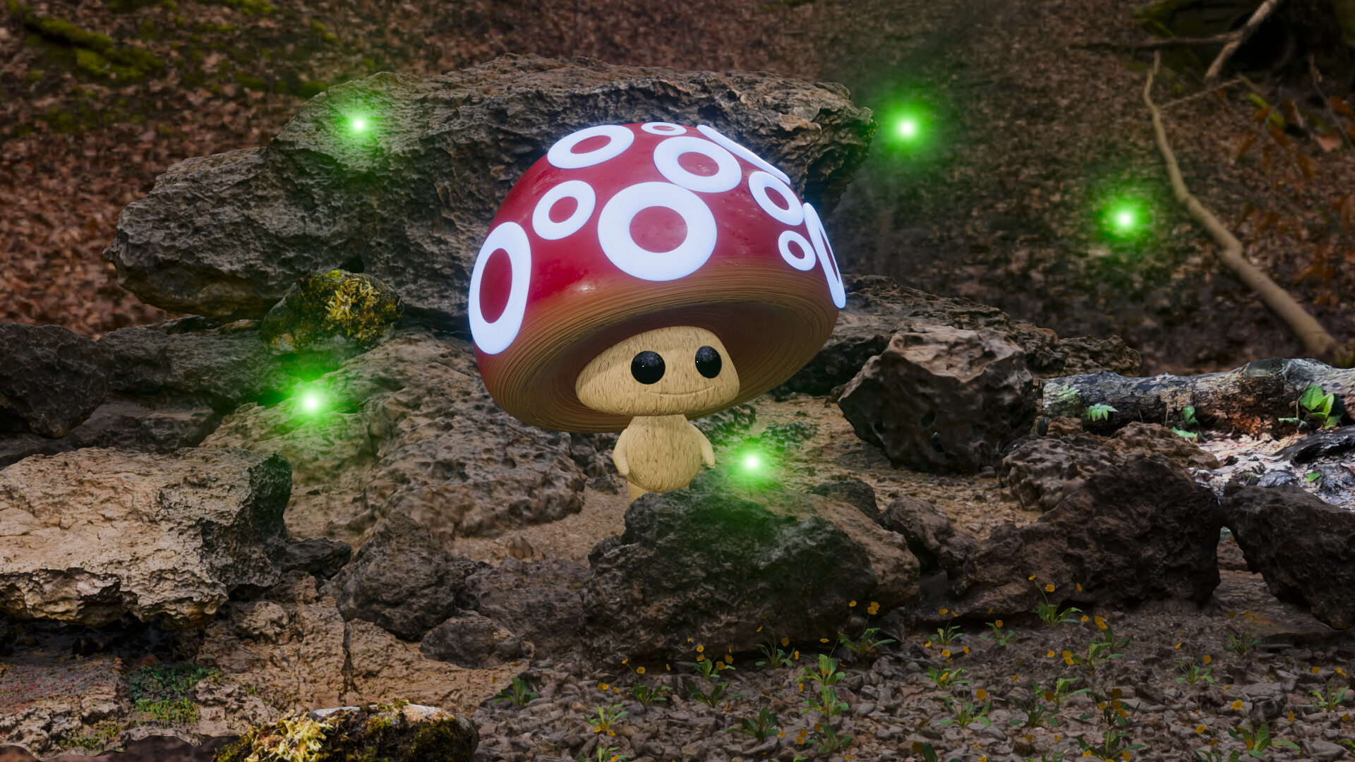 ArtStation - mushroom man