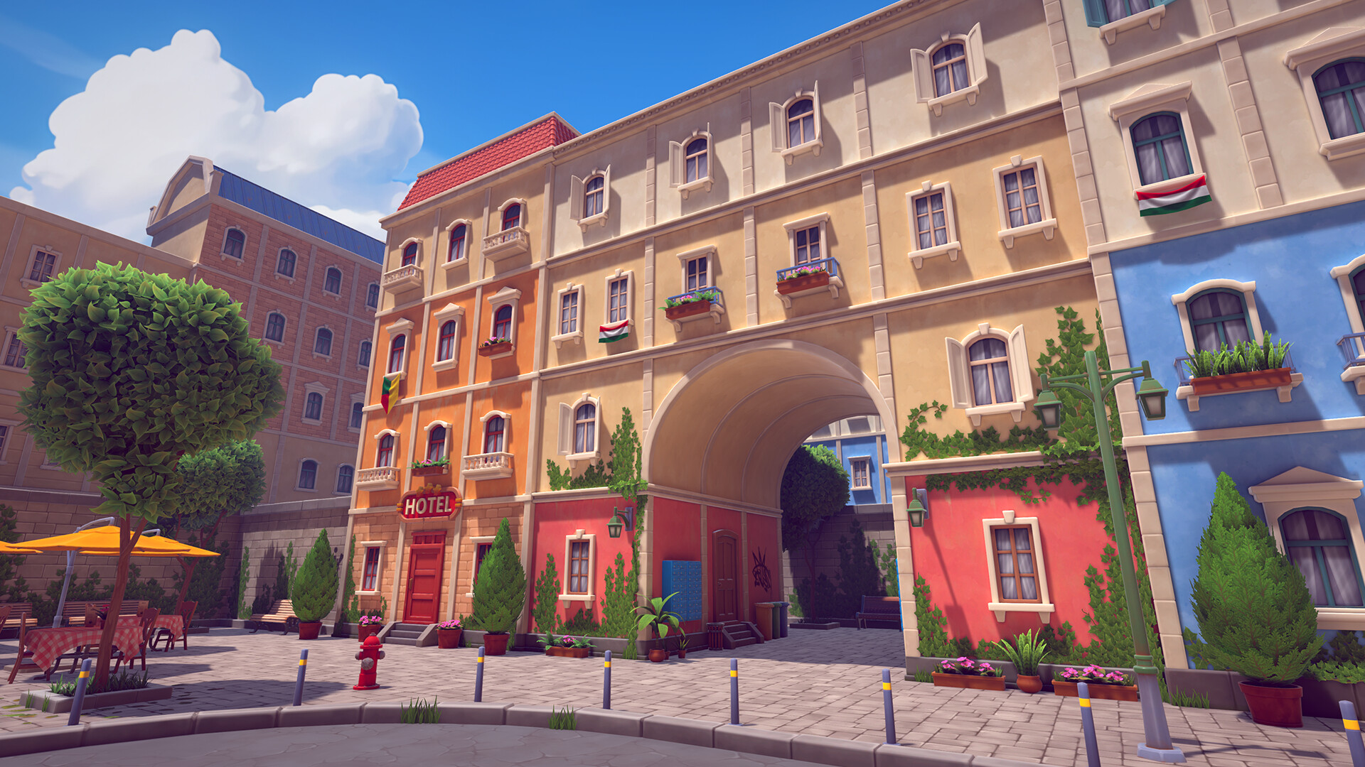 Evgeniya Yaremko - Modular European Town