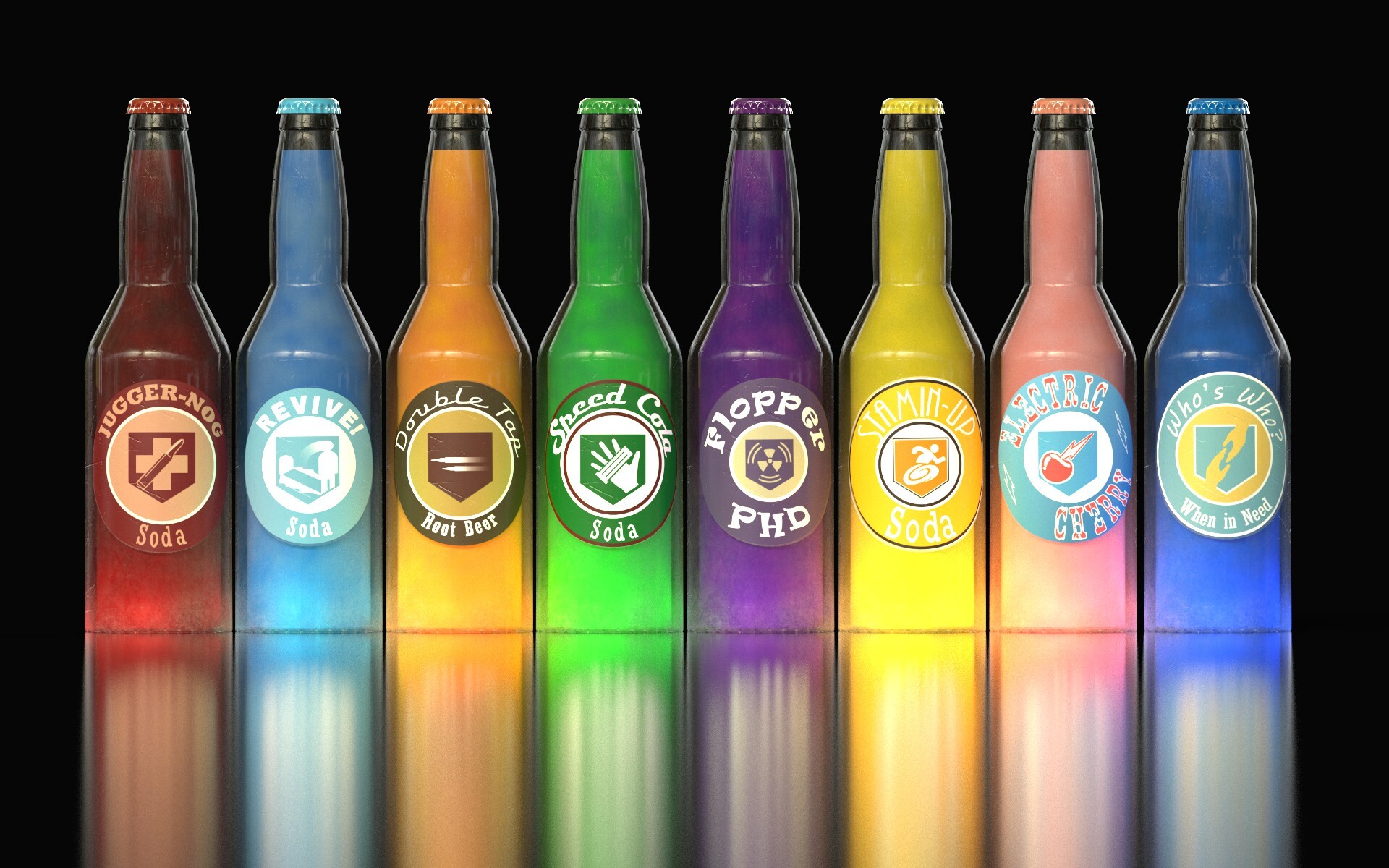 how to make call of duty zombies perk bottles