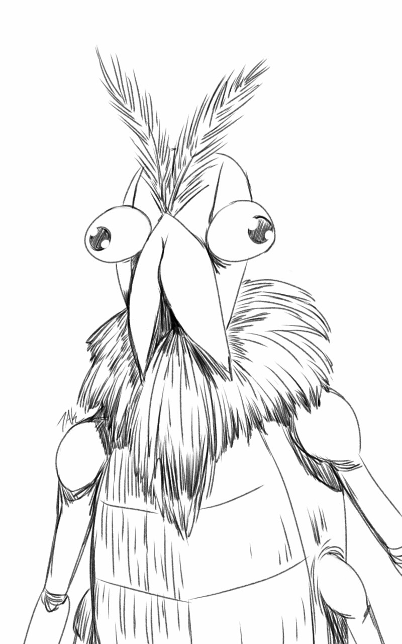 Matthew Tak - Daily Sketch: Rusty