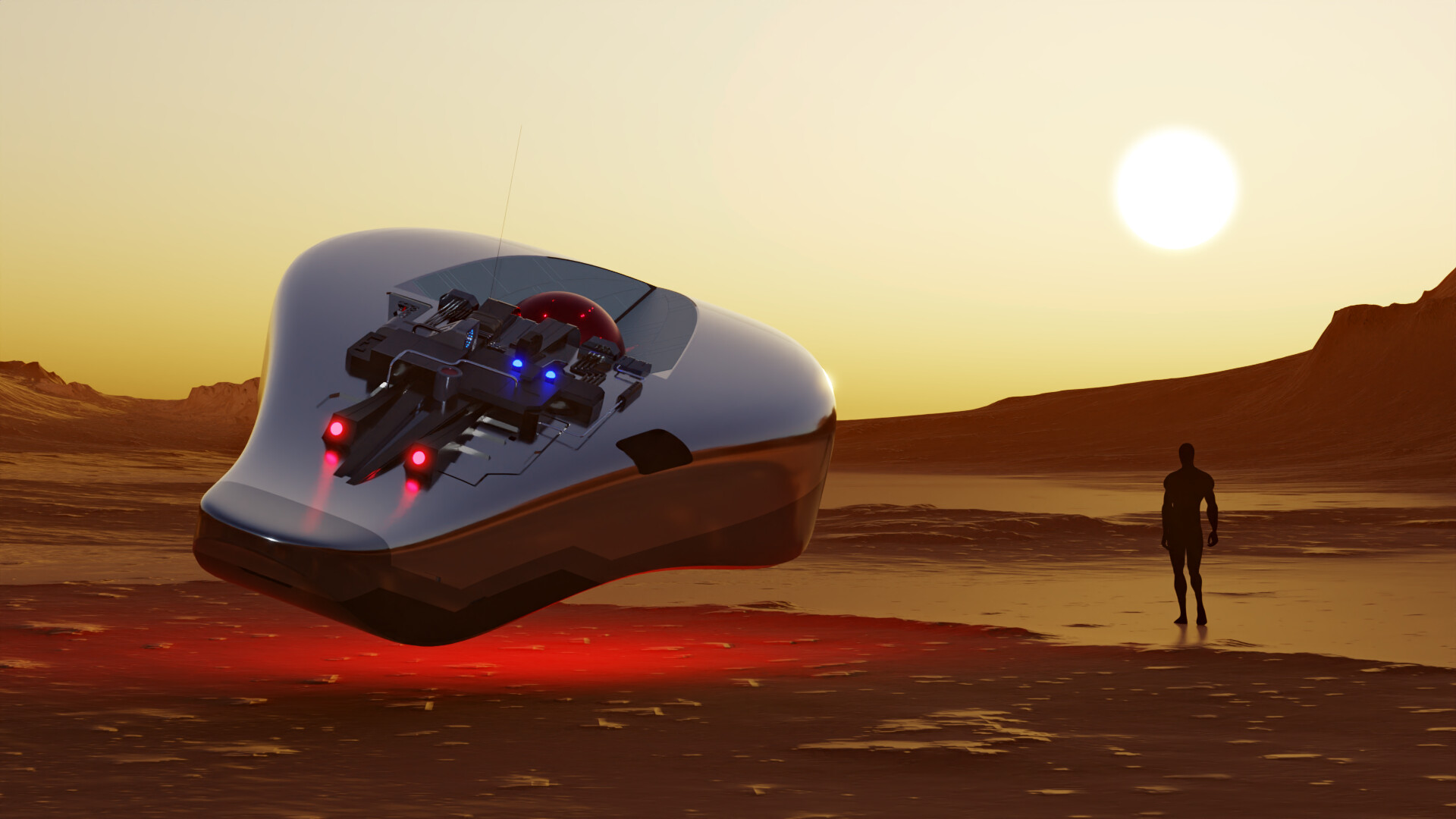 ArtStation - Mars Concept Vehicle