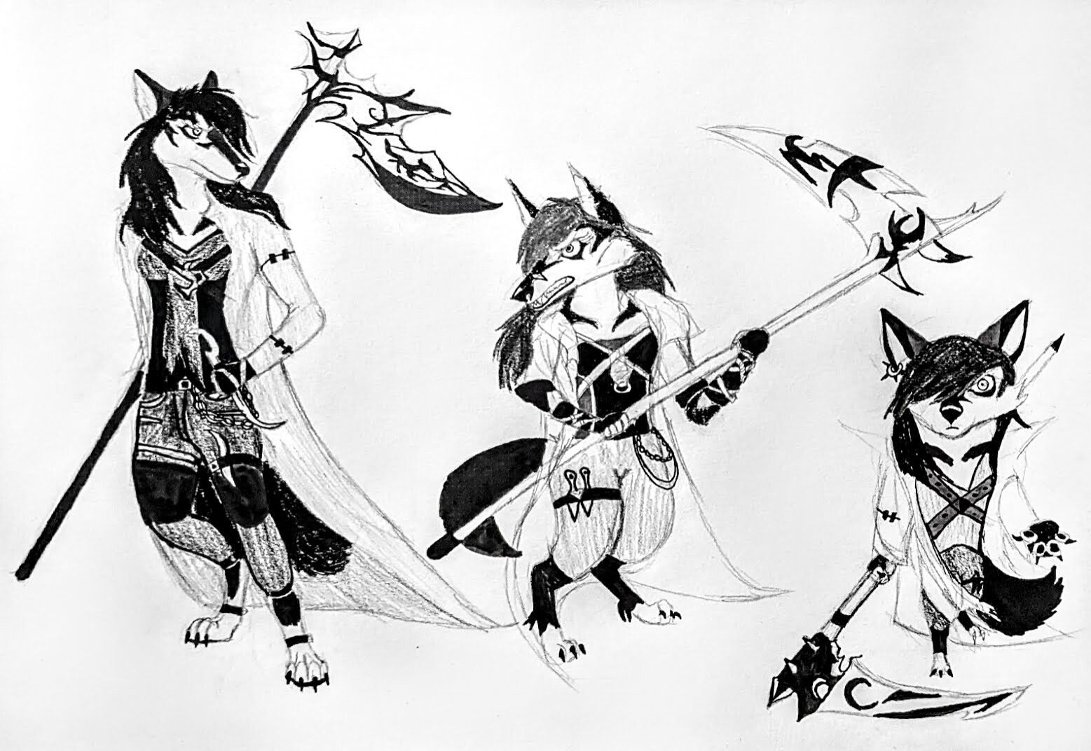 ArtStation - Character conceptualization of Sinane's Design