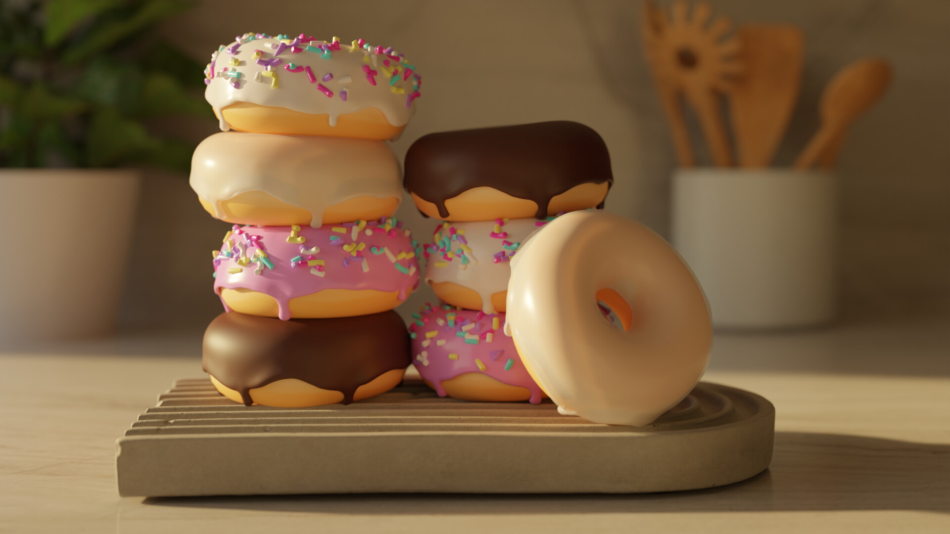 ArtStation - 3D Donuts