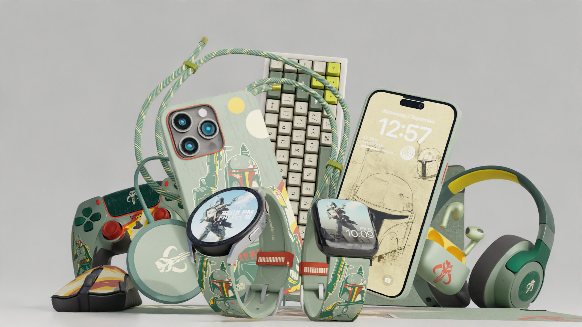 ArtStation - Full Pack Products Boba Fett - Render Composition for Mobyfox