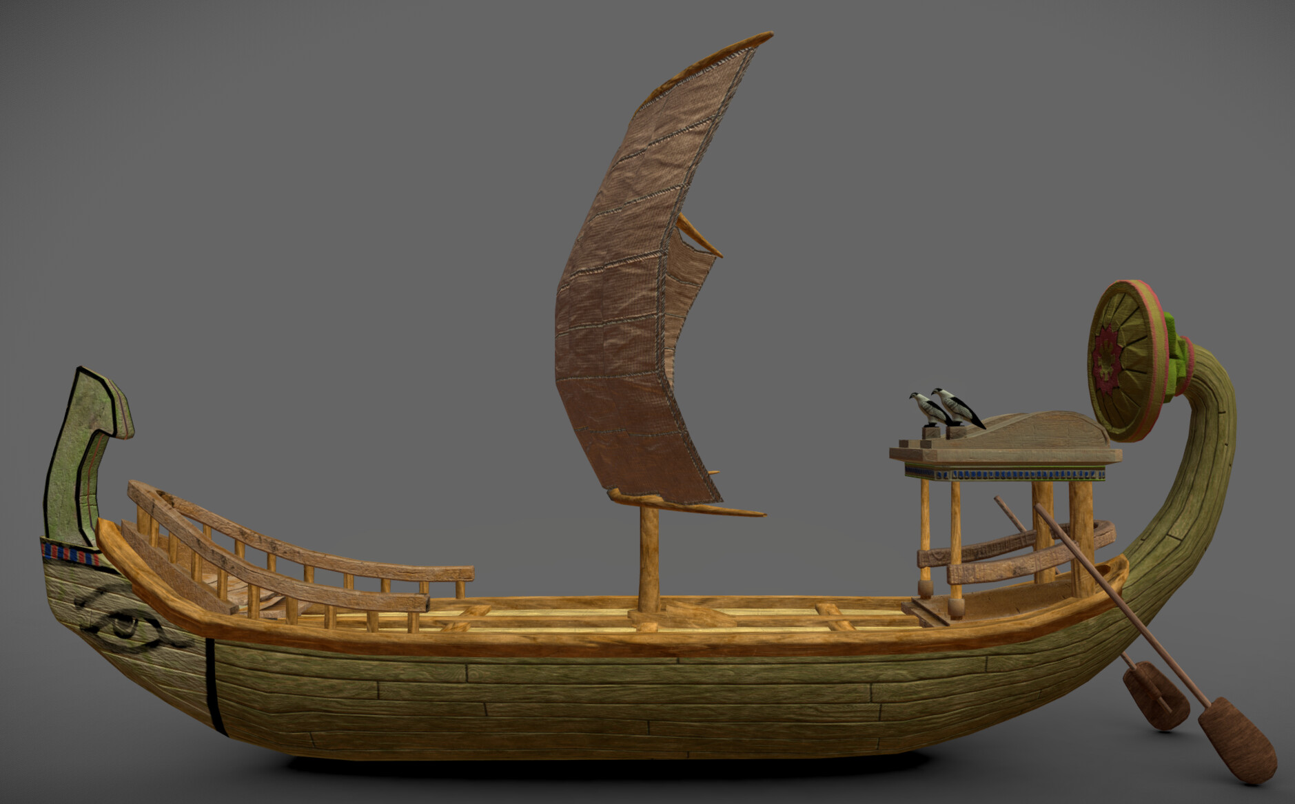 Joanne Rigterink - Egyptian ship for Return of osiris