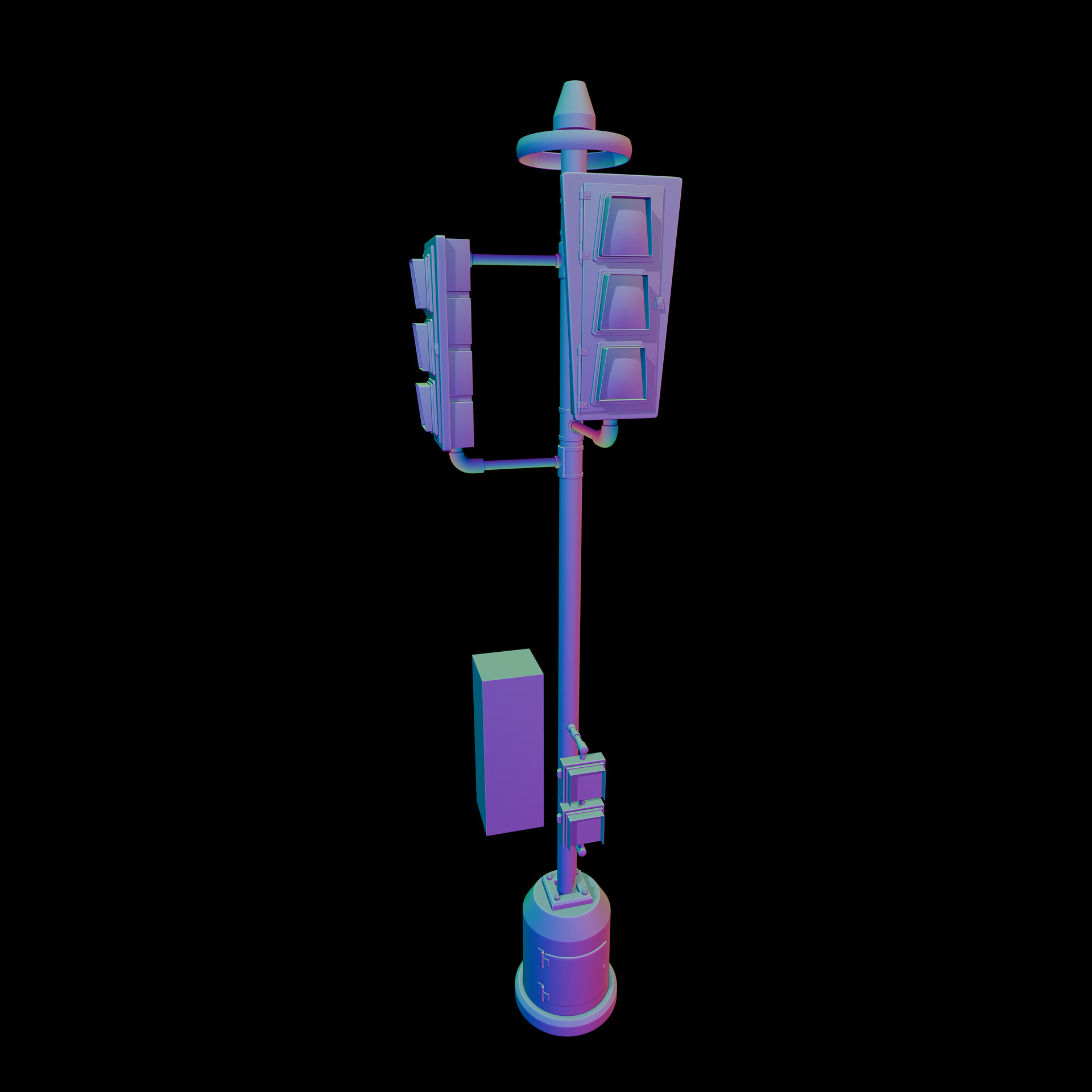 ArtStation - Traffic light