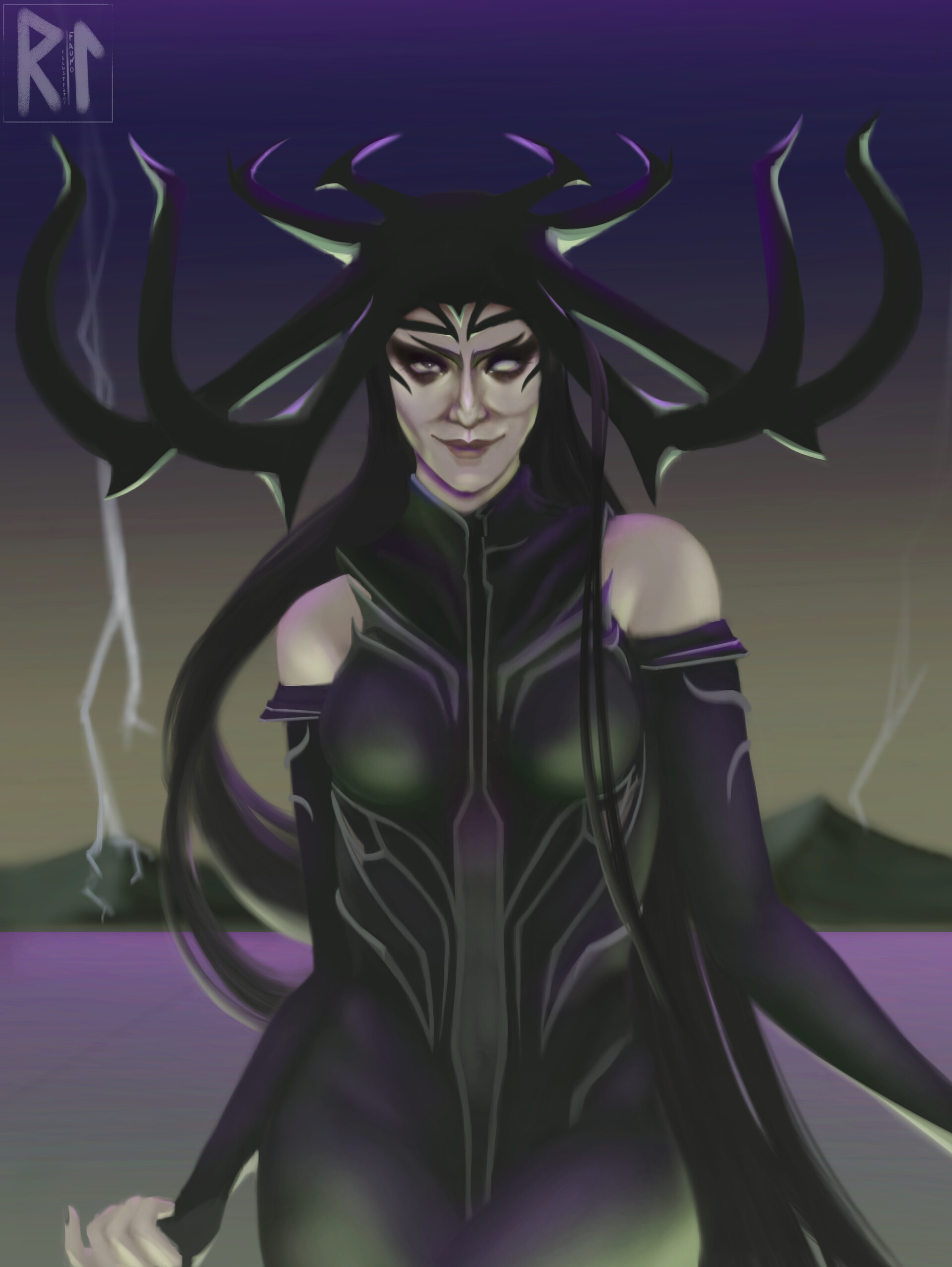 ArtStation - Hel ragnarok