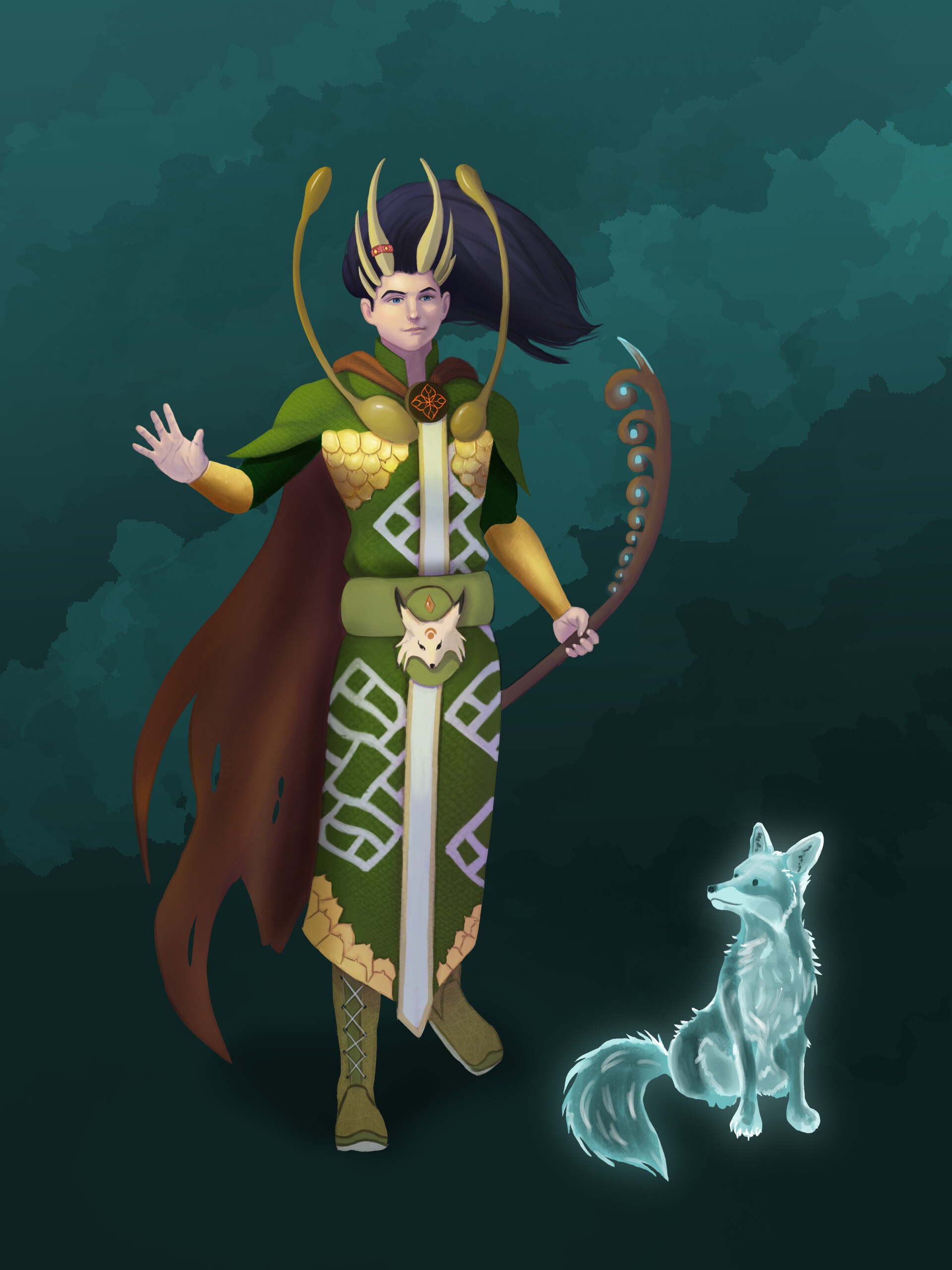 ArtStation - Druid pathfinder