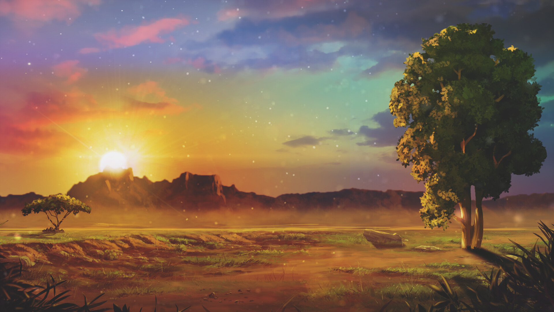 ArtStation - 2D Concept and BG painting