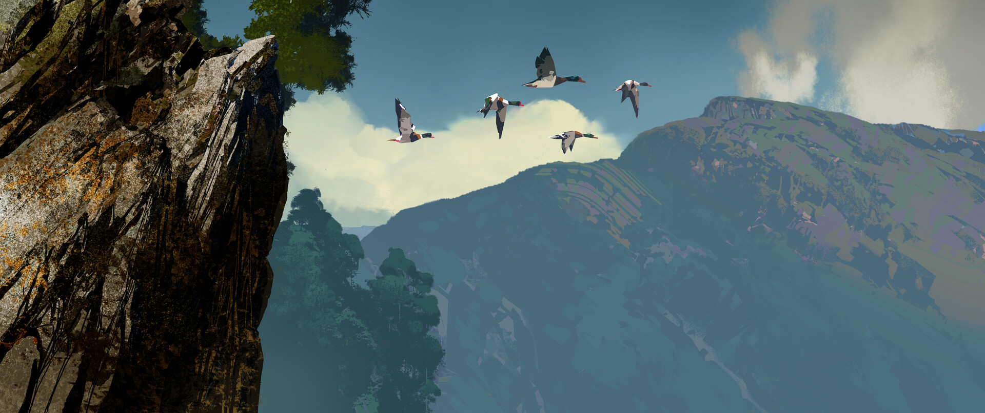 Neil Ross - Migration: Concept art.