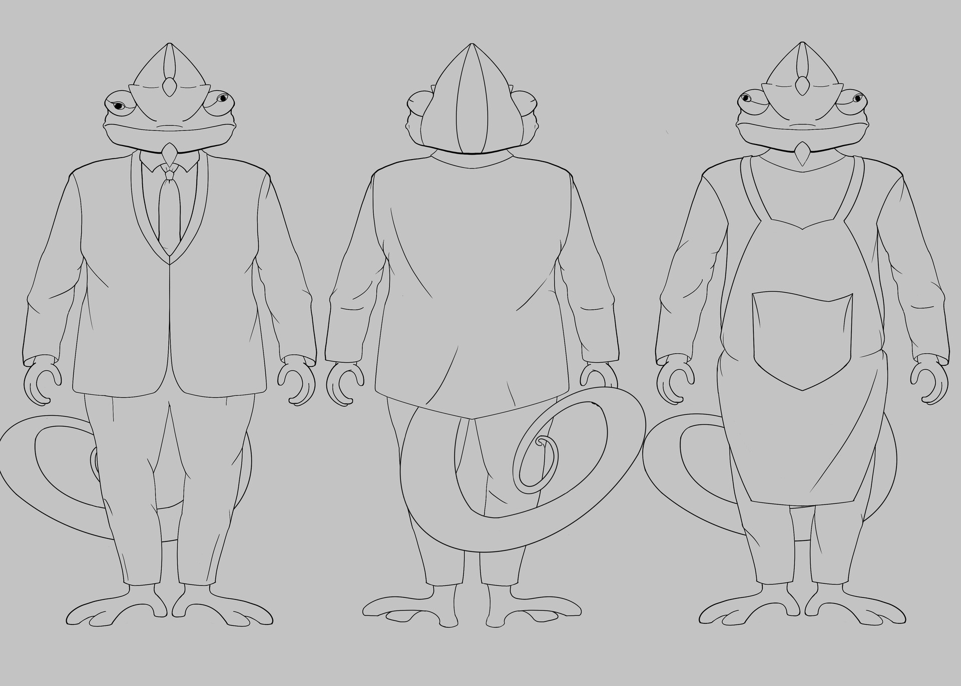 ArtStation - Chameleon Concept art