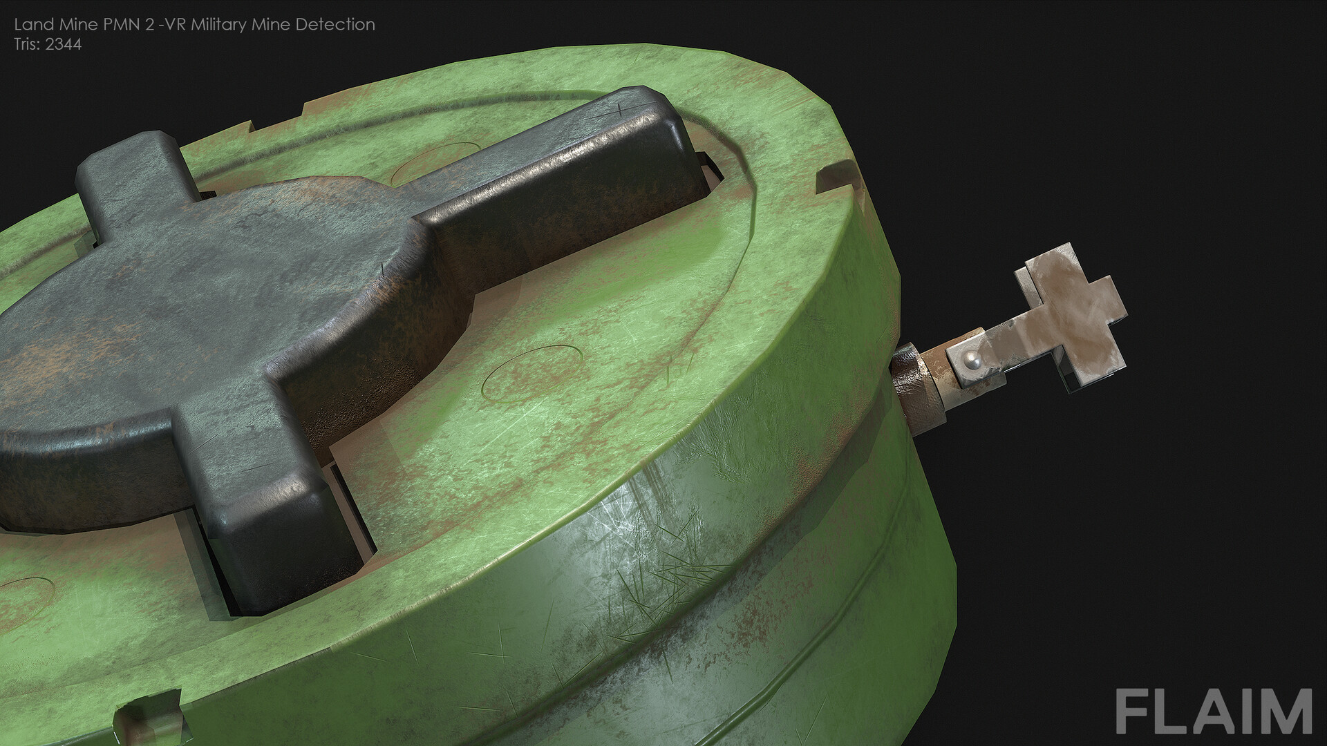 John - Land Mine - PMN 2 - VR Military Mine Detection