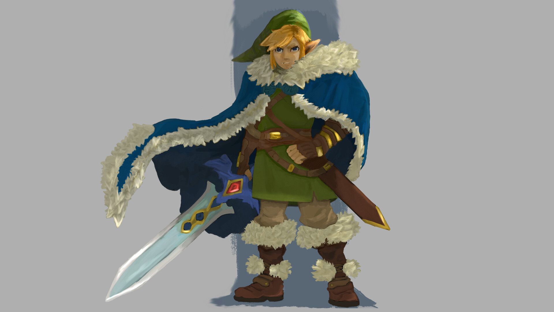ArtStation - Link Re-design: The Legend of Zelda: Linked by Destiny