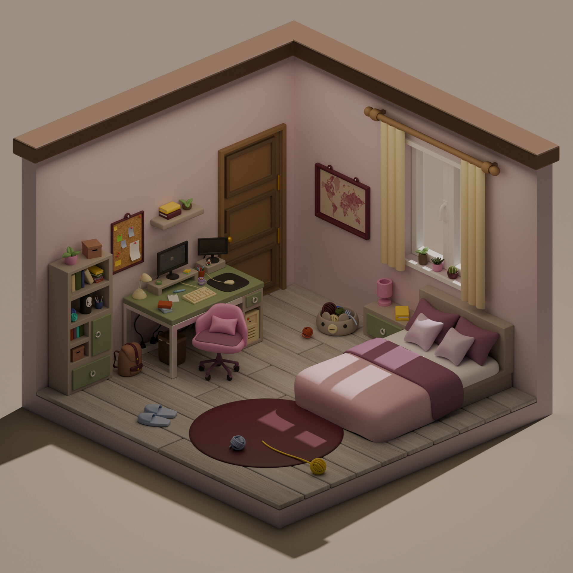 ArtStation - My Room