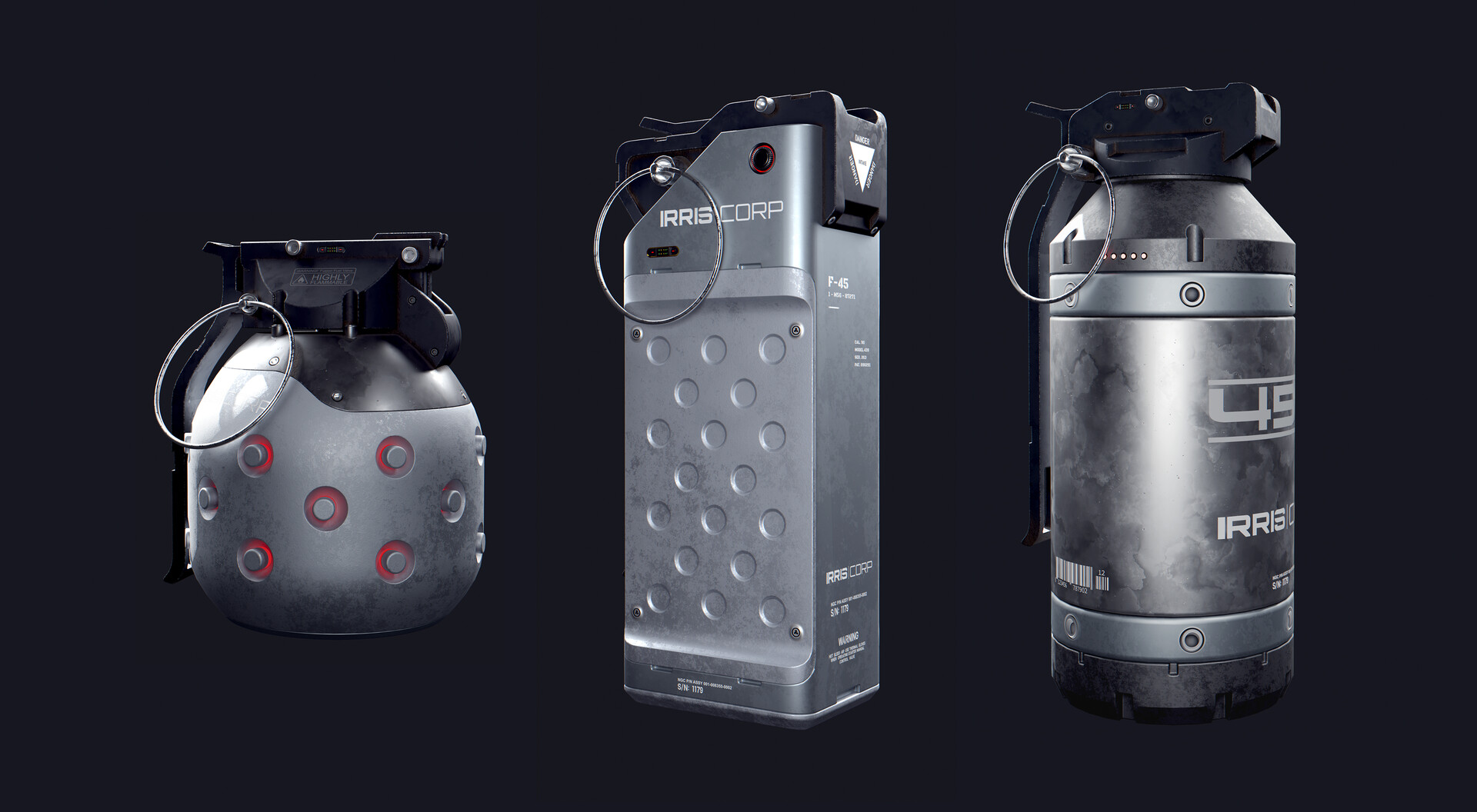 ArtStation - Military Throwing Weapons