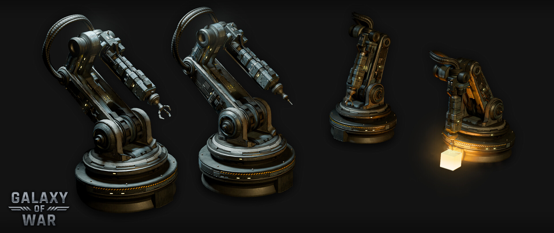 ArtStation - Industrial Robotic Arm