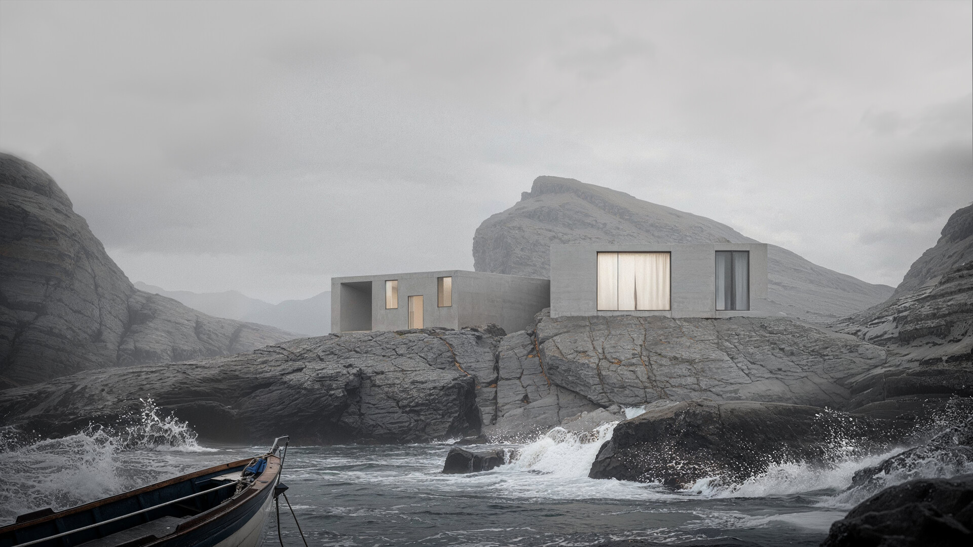 ArtStation - Coast house