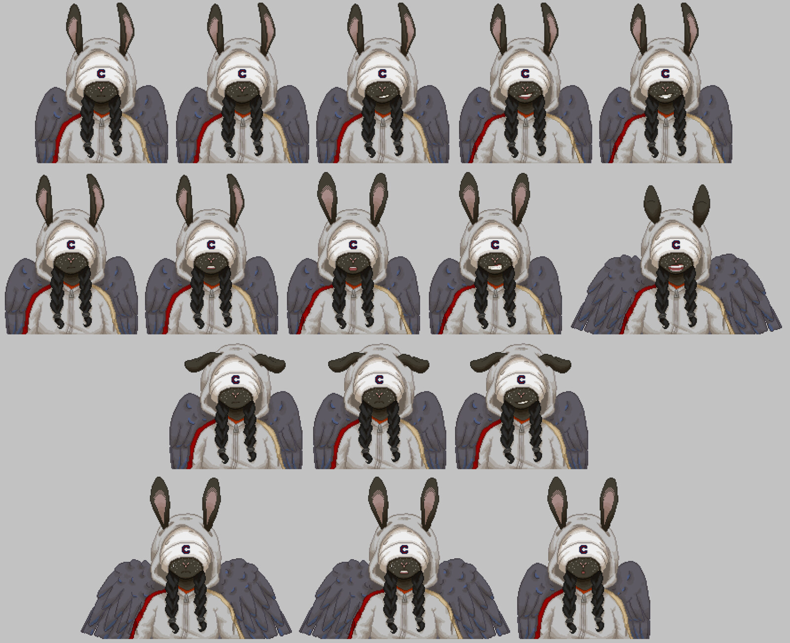 Tohru717 - Ib Talk Sprites