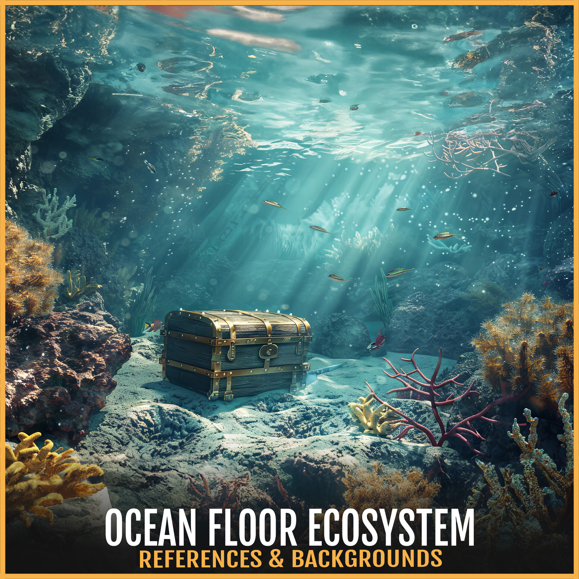 ArtStation - 707 Ocean Floor Ecosystem