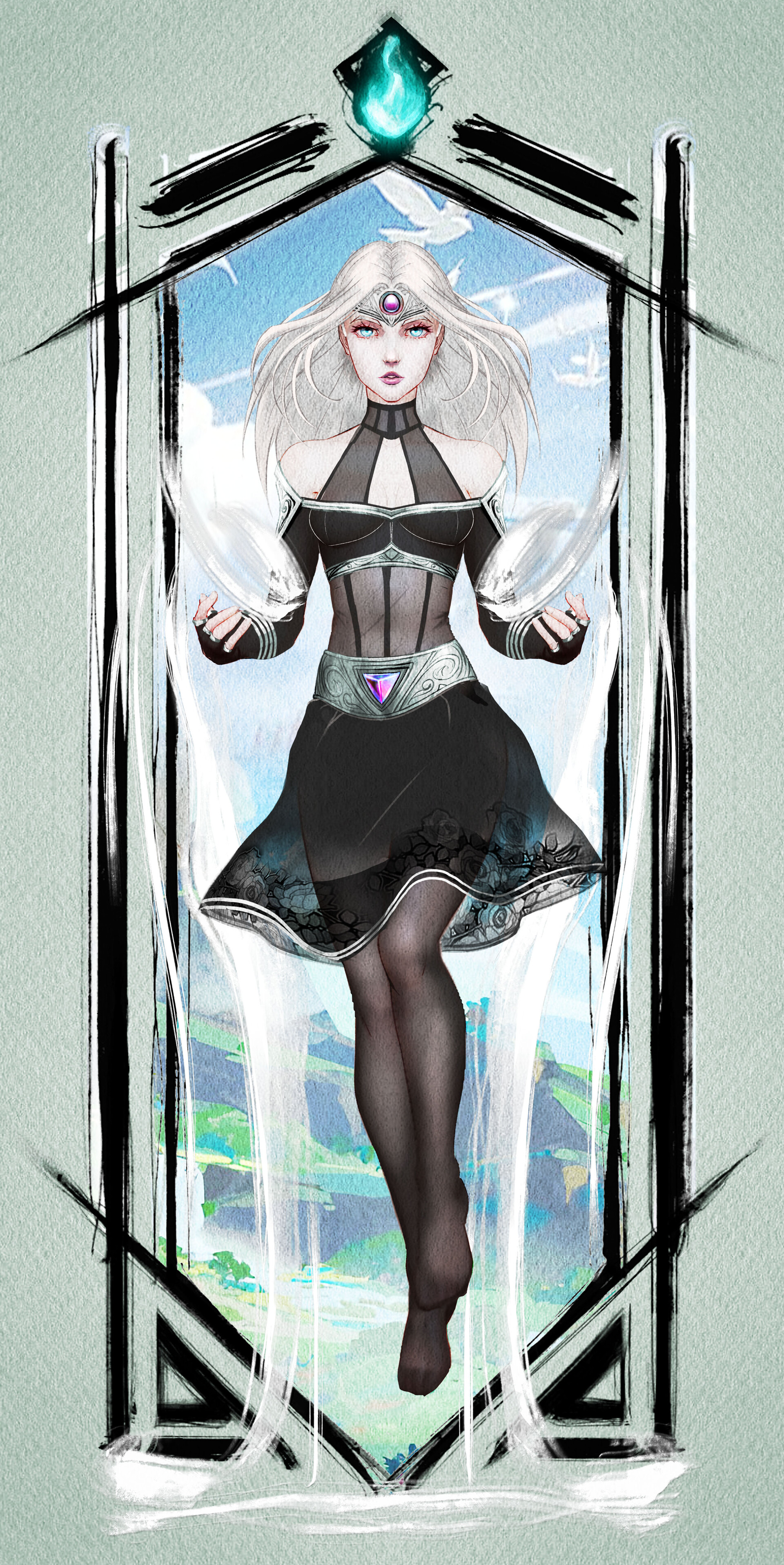 ArtStation - wind sorceress