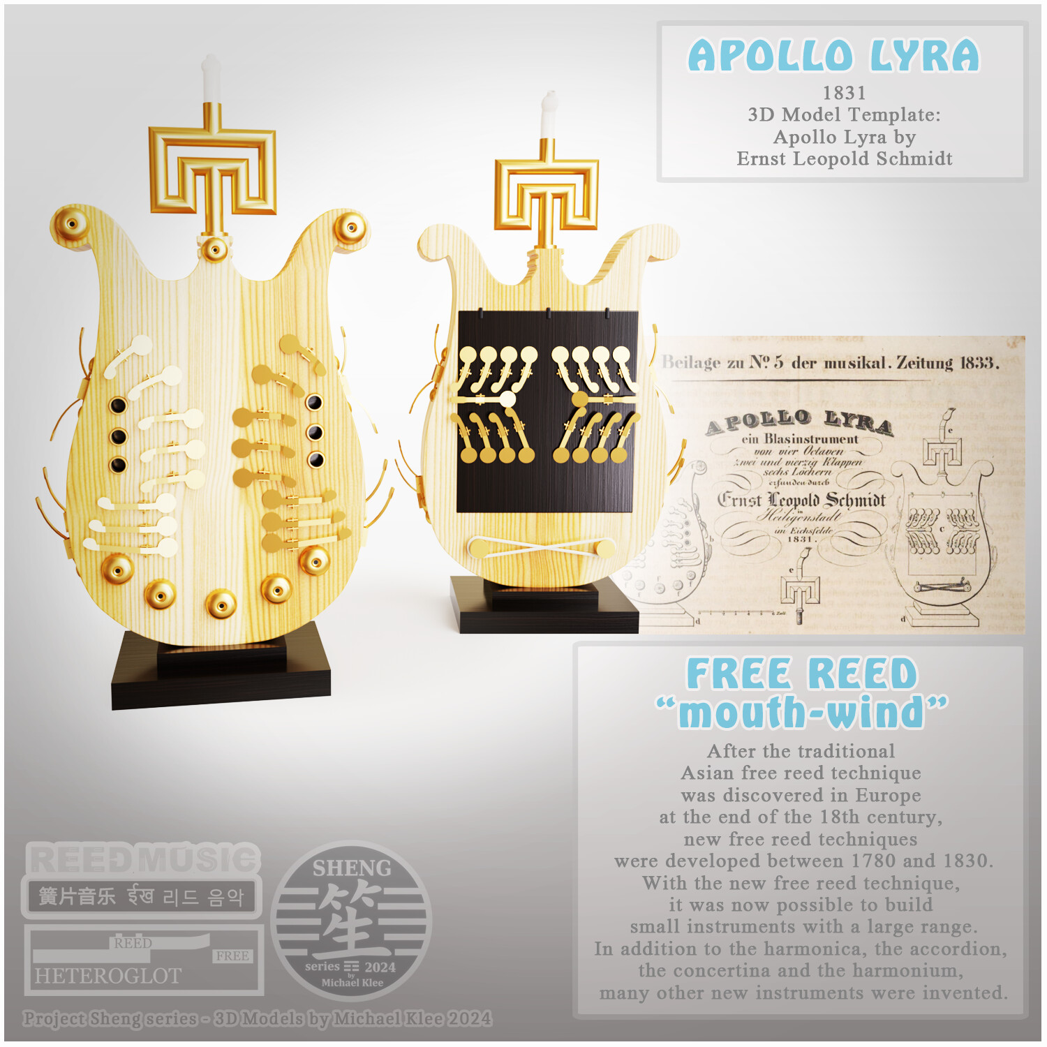 Michael Klee - Reed Music Instruments 簧片音乐 - Free Reed Instruments ...