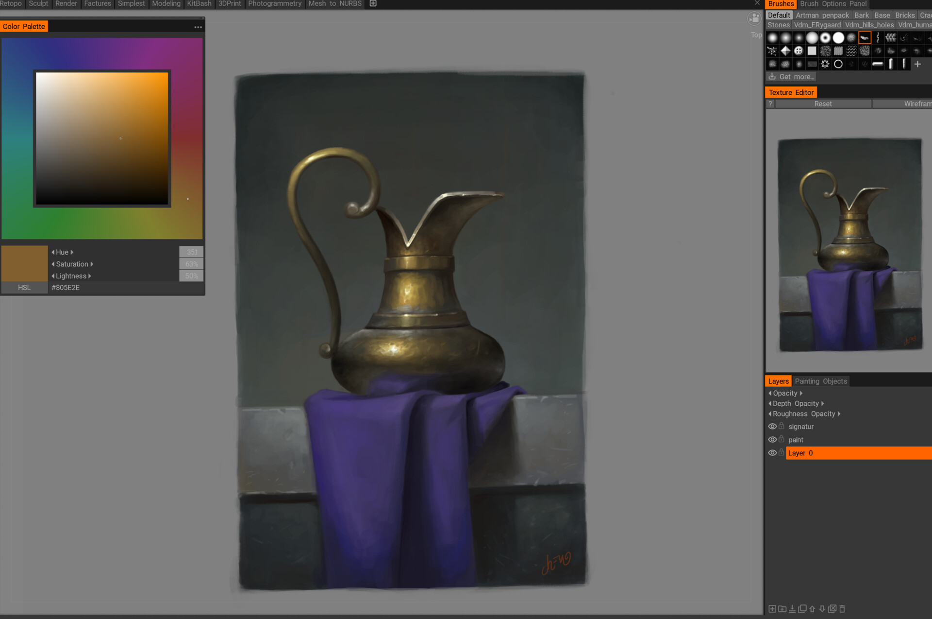 ArtStation - Material study