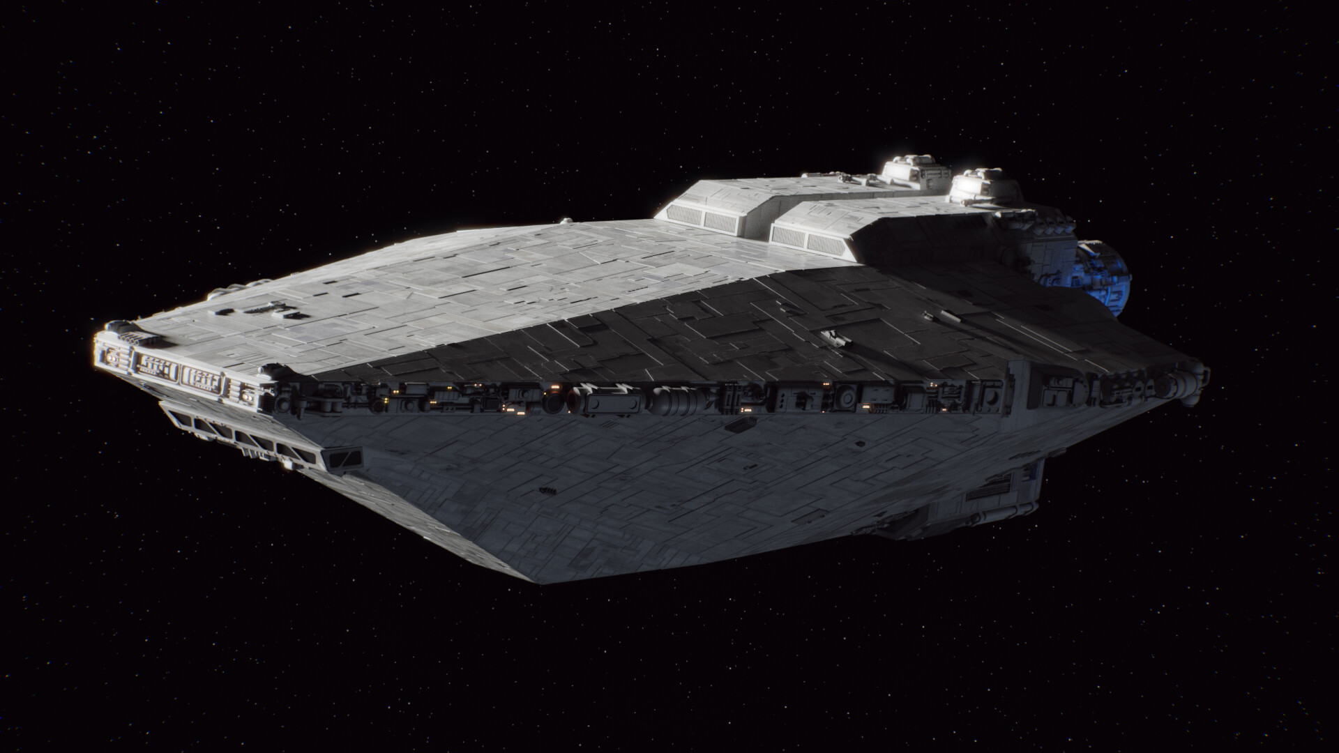 "Imperial Cargo Shuttle" by Ben Mckinny : r/StarWarsShips