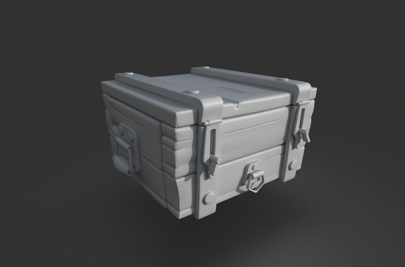 ArtStation - Stylized wood chest