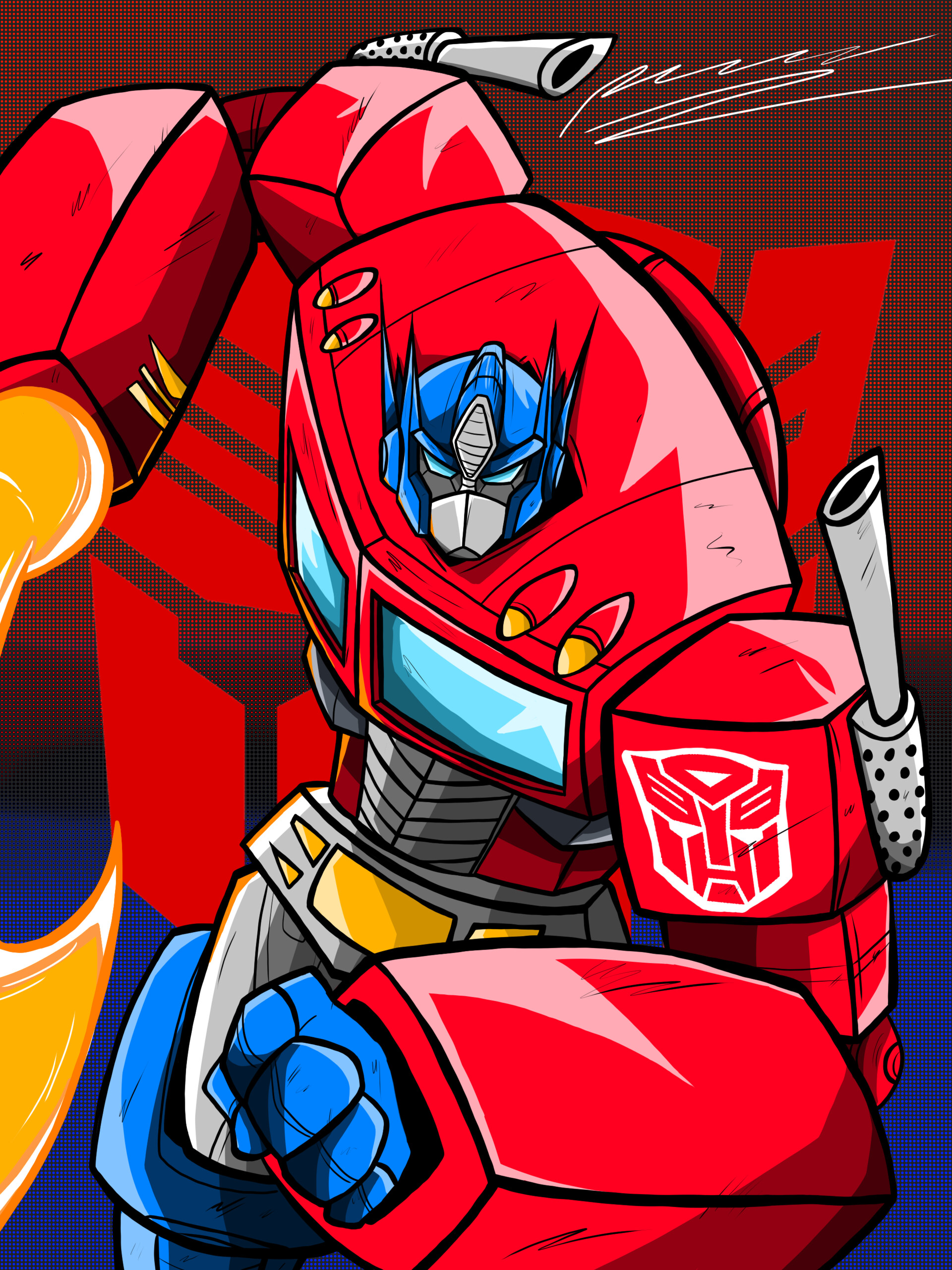 ArtStation - Optimus Prime