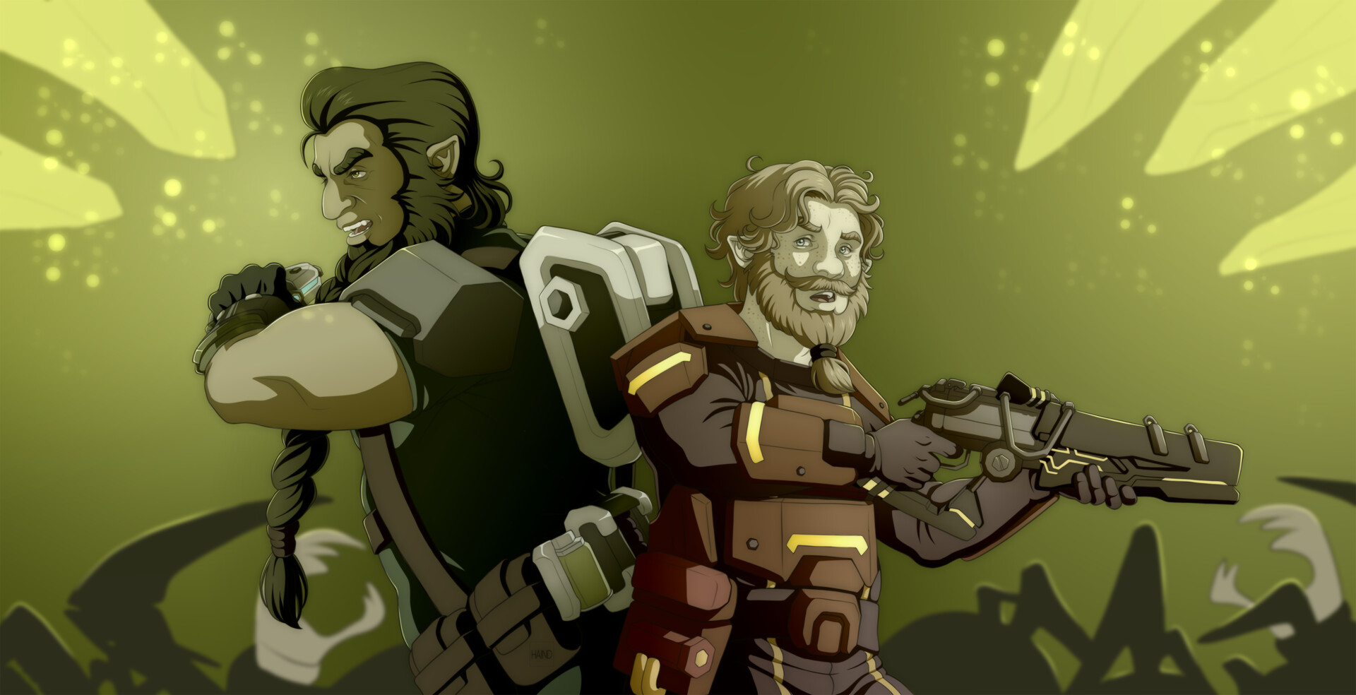 ArtStation - Deep Rock Galactic: Swarm!