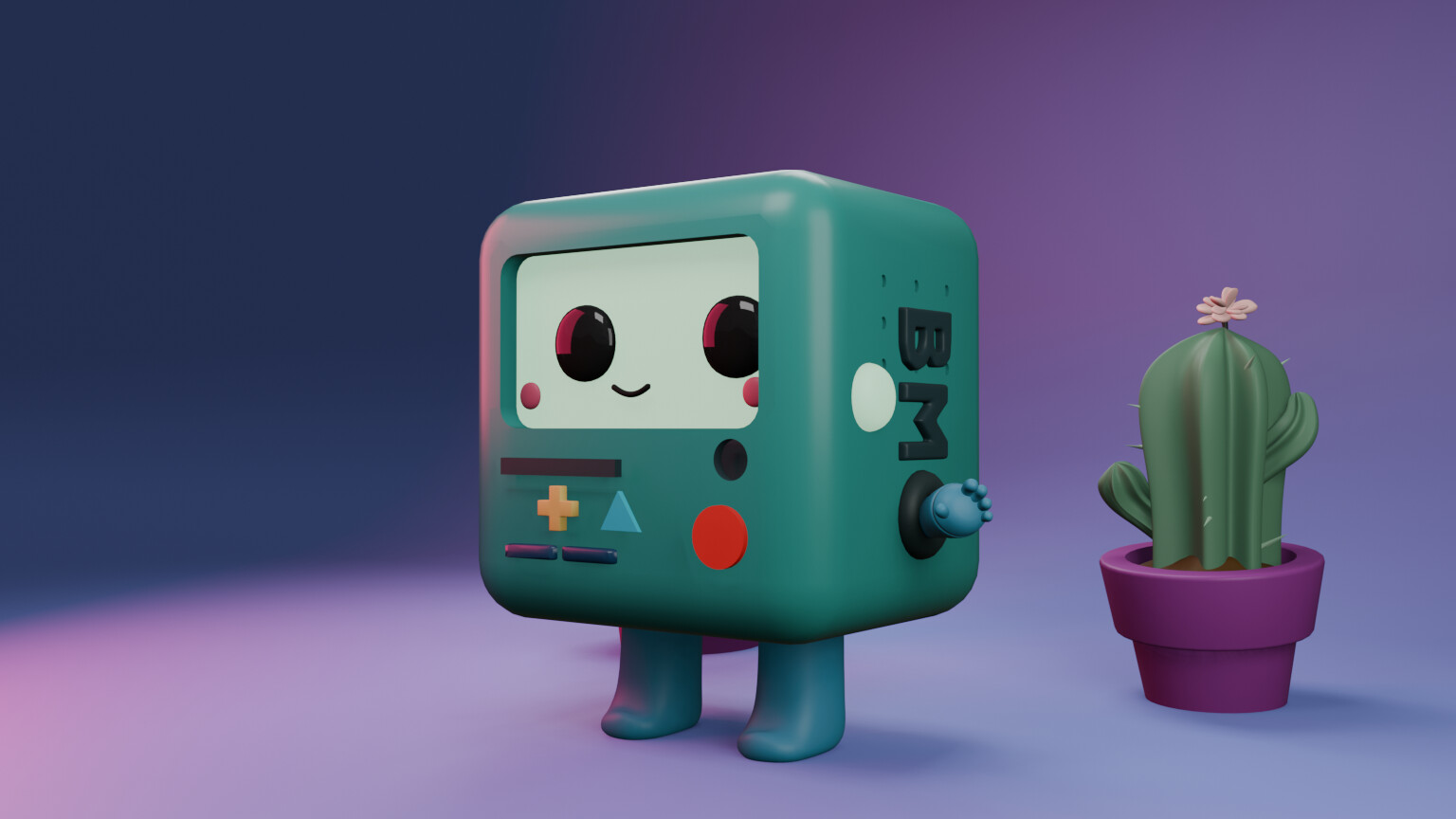 ArtStation - Animated 3D Cube