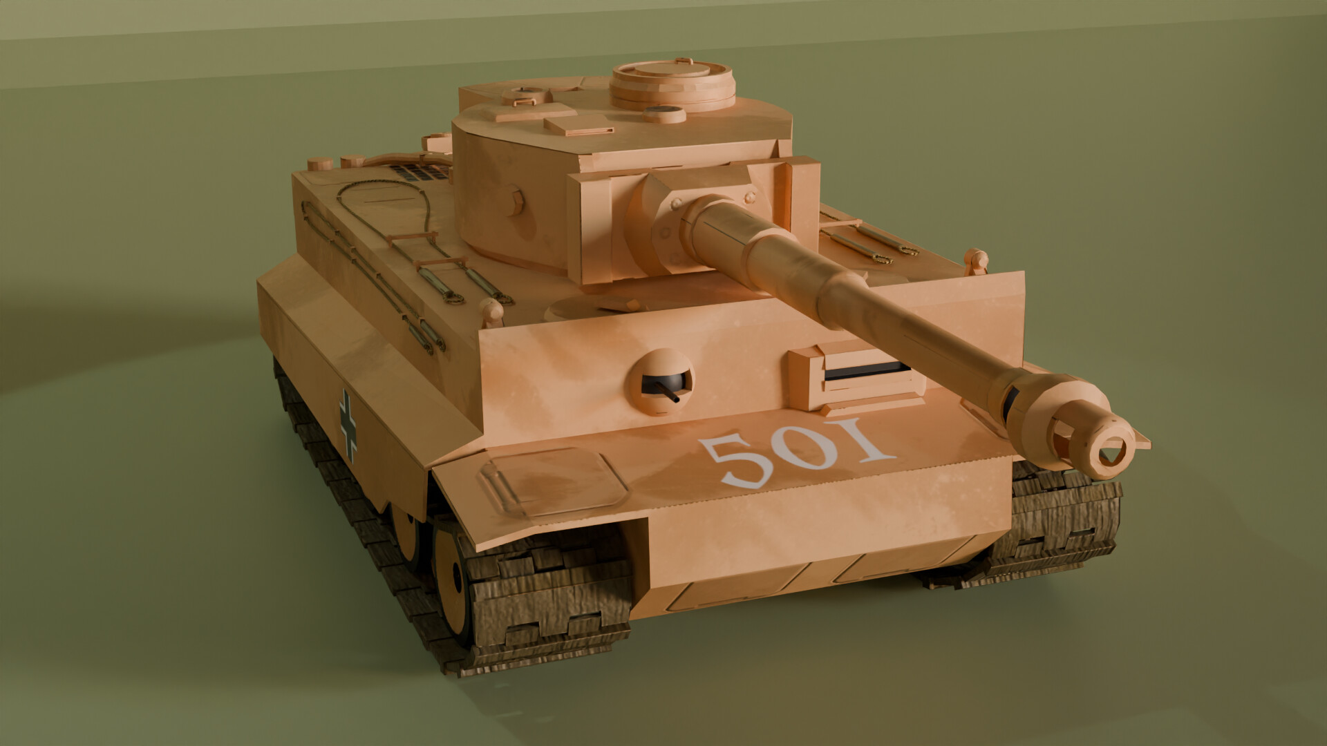 ArtStation - Tiger Tank