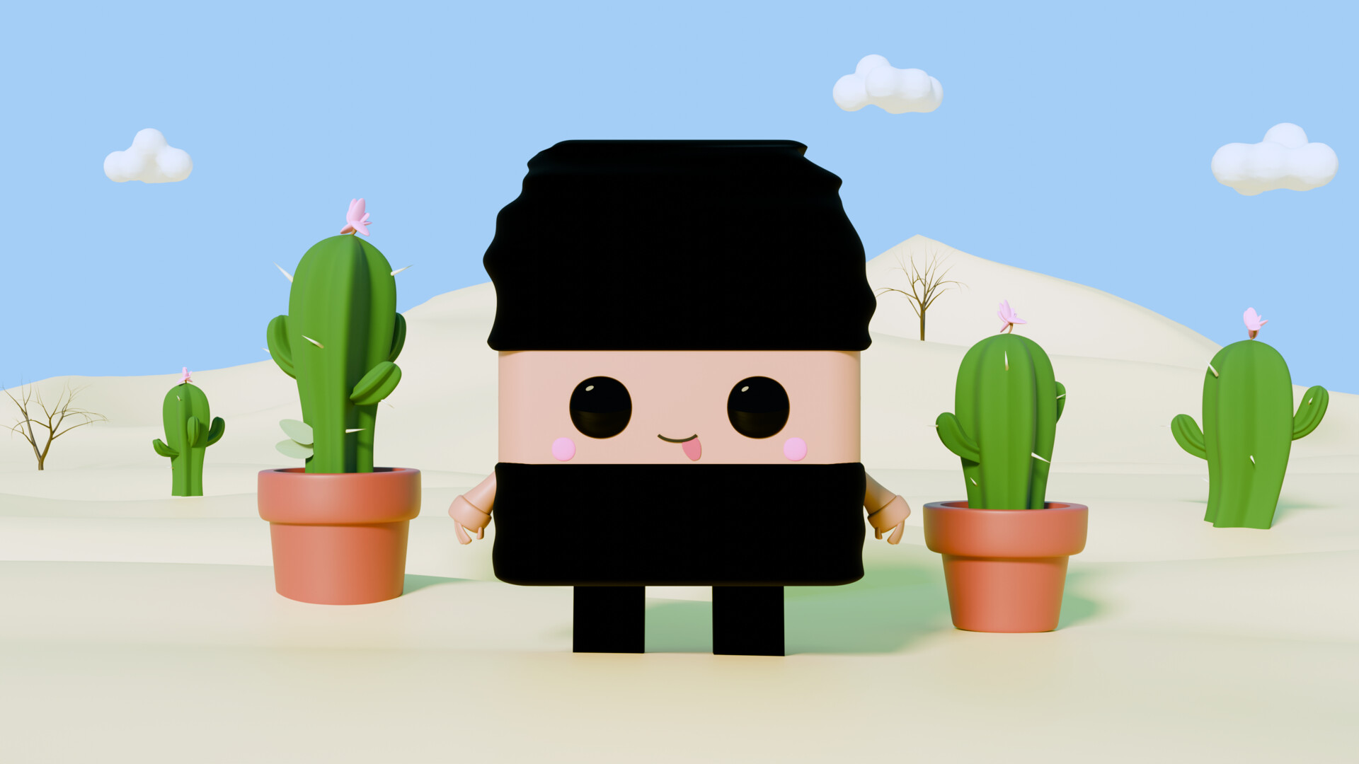 ArtStation - Cubito Desértico