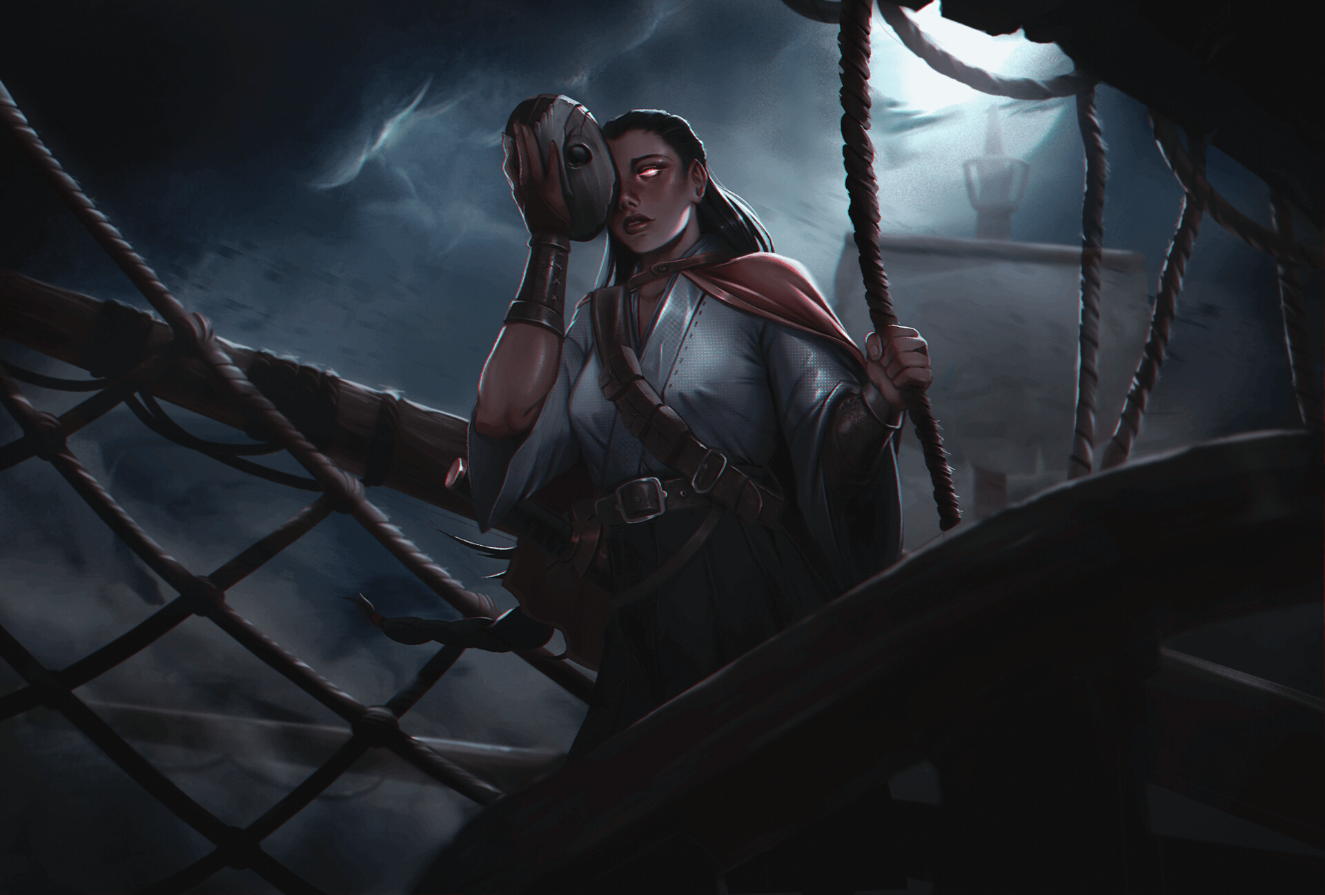 ArtStation - "Tere the mask bearer"