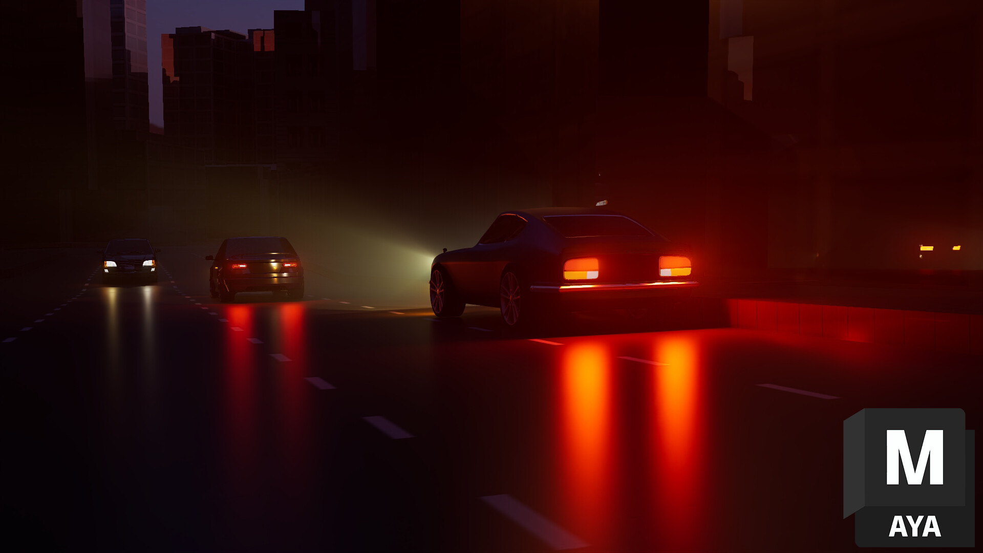 ArtStation - Datsun 240z