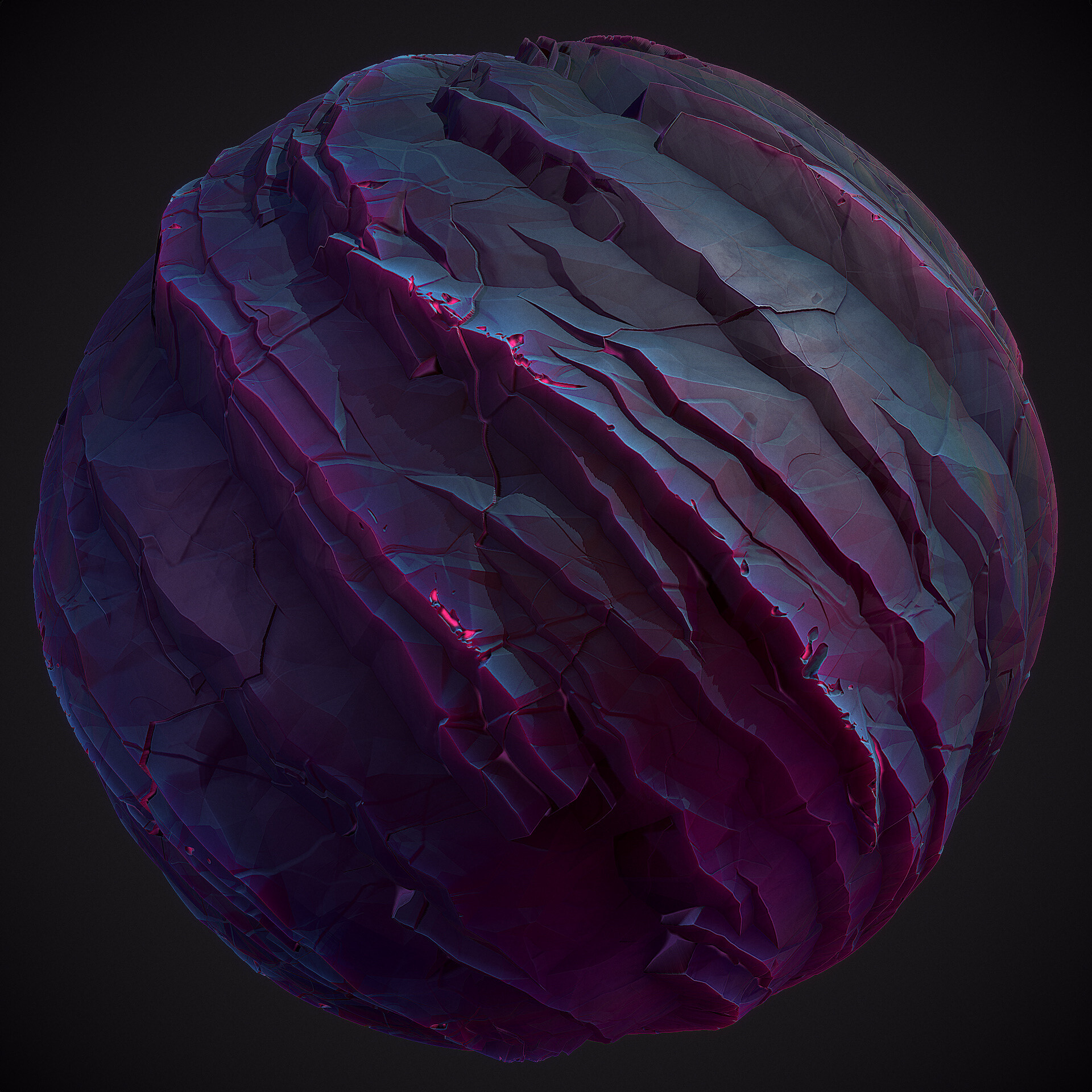 ArtStation - Stylized Cliff Material 02