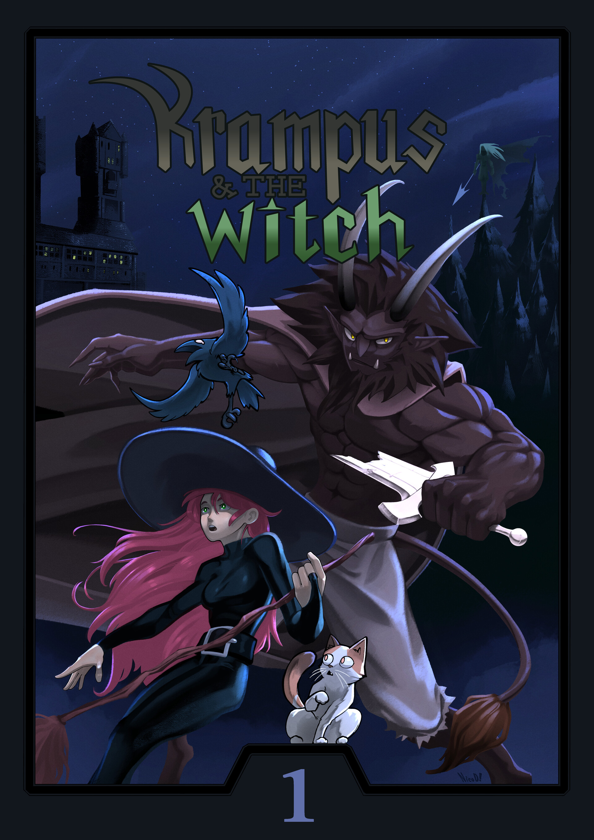 ArtStation - Comic Book Cover