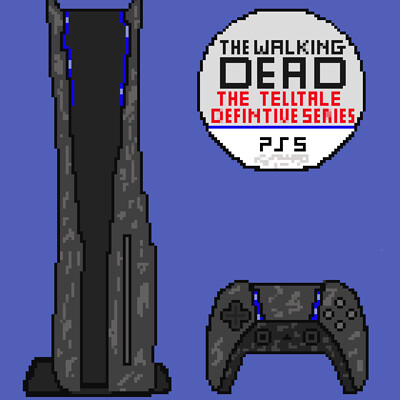 ps5 controller pixel art