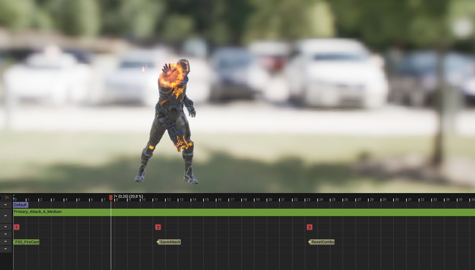 Fanny Gustafsson - Fire Blast VFX