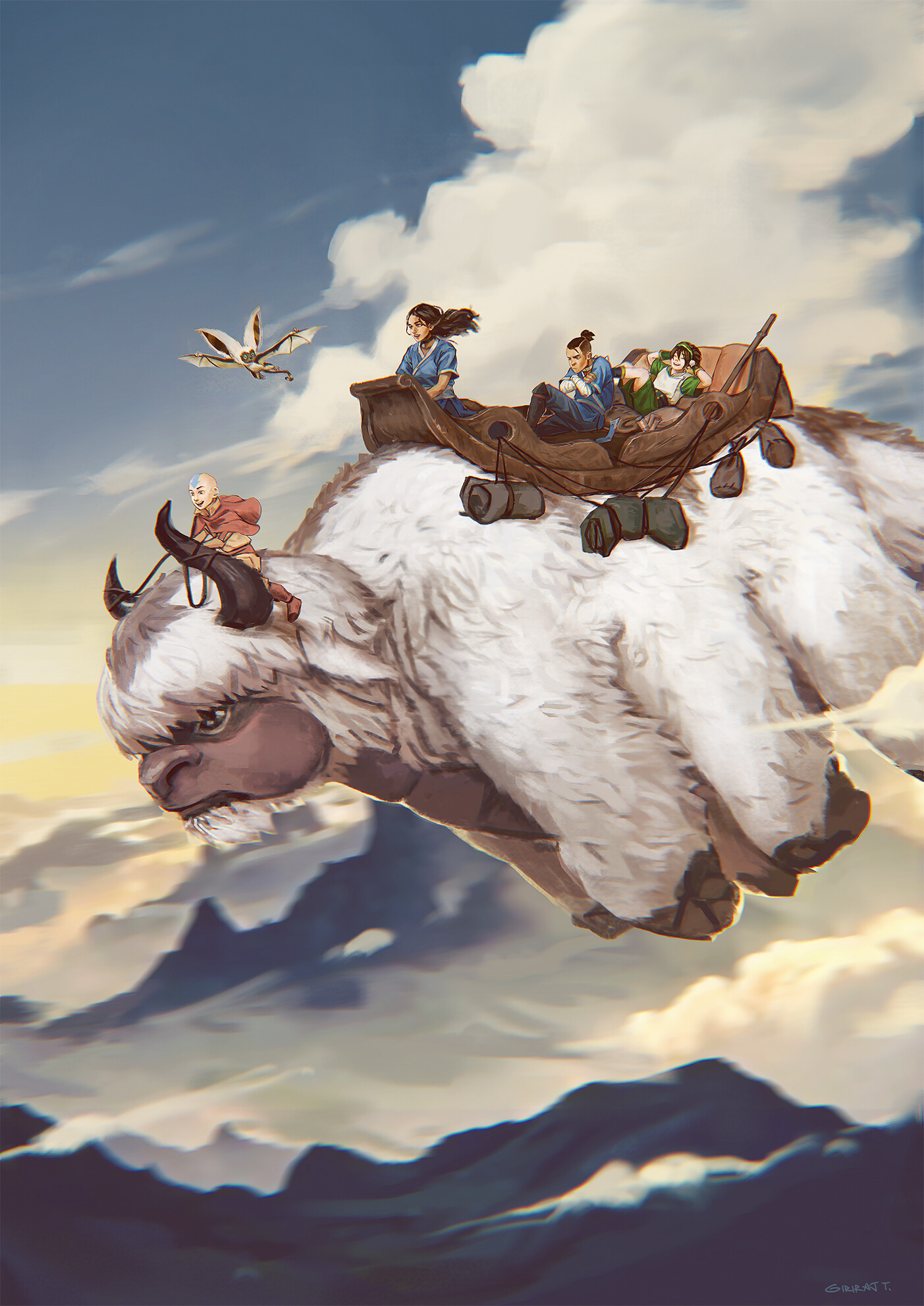 ArtStation - Avatar the last airbender