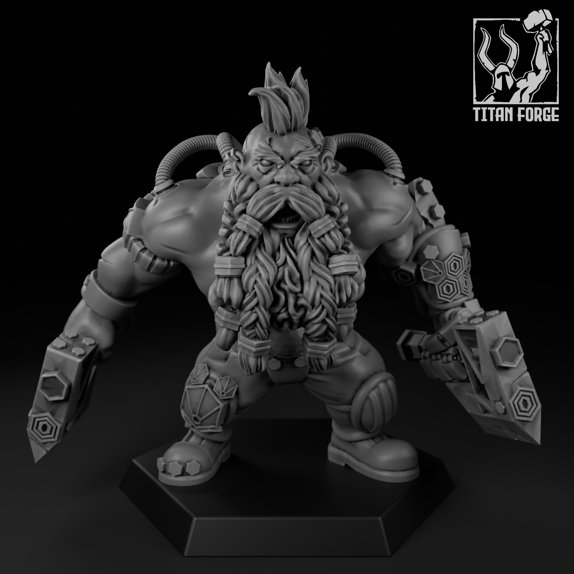 ArtStation - Gorrtech, Sci Fi Dwarf Slayer