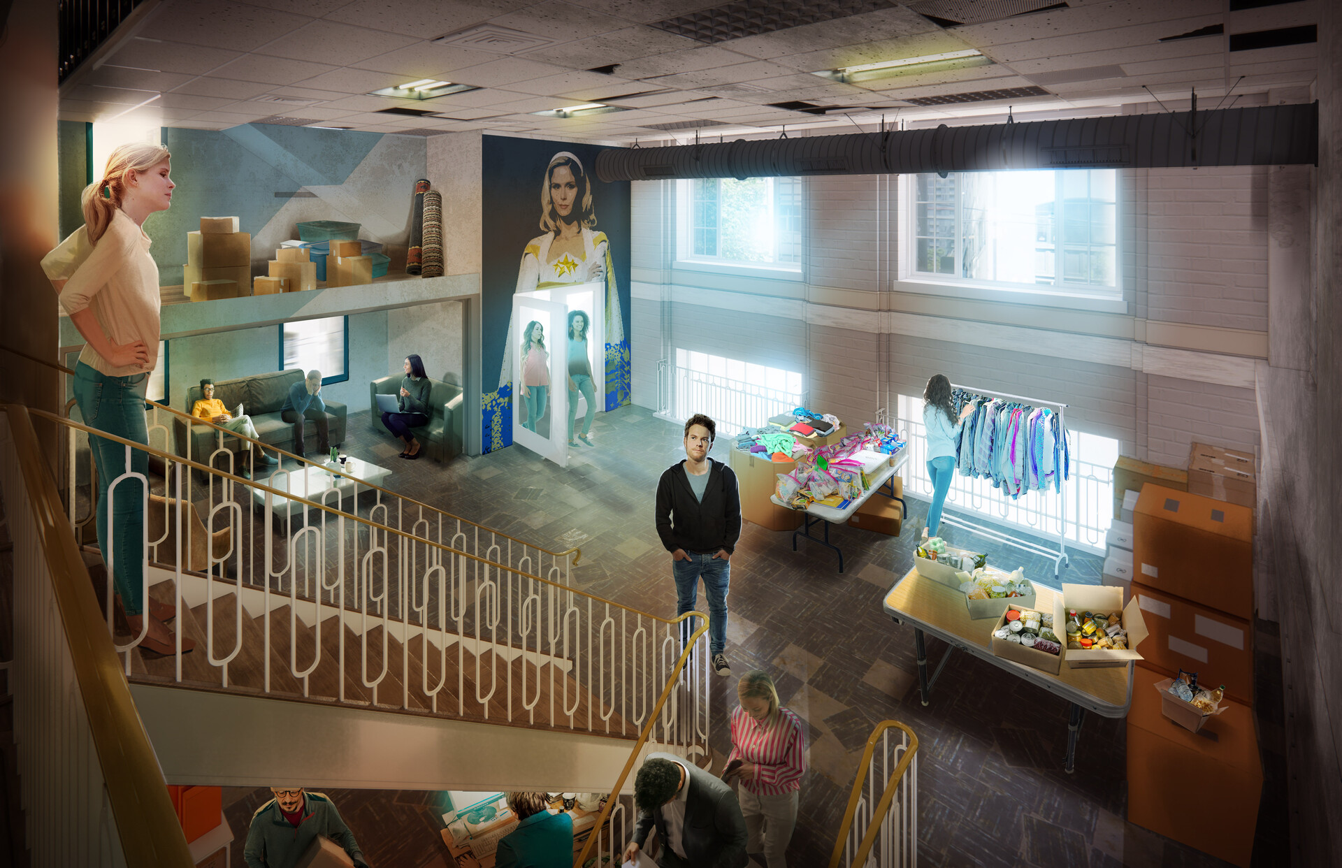 Jonathan Standing - 'The Boys' Season 4 - Starlight House Entrance