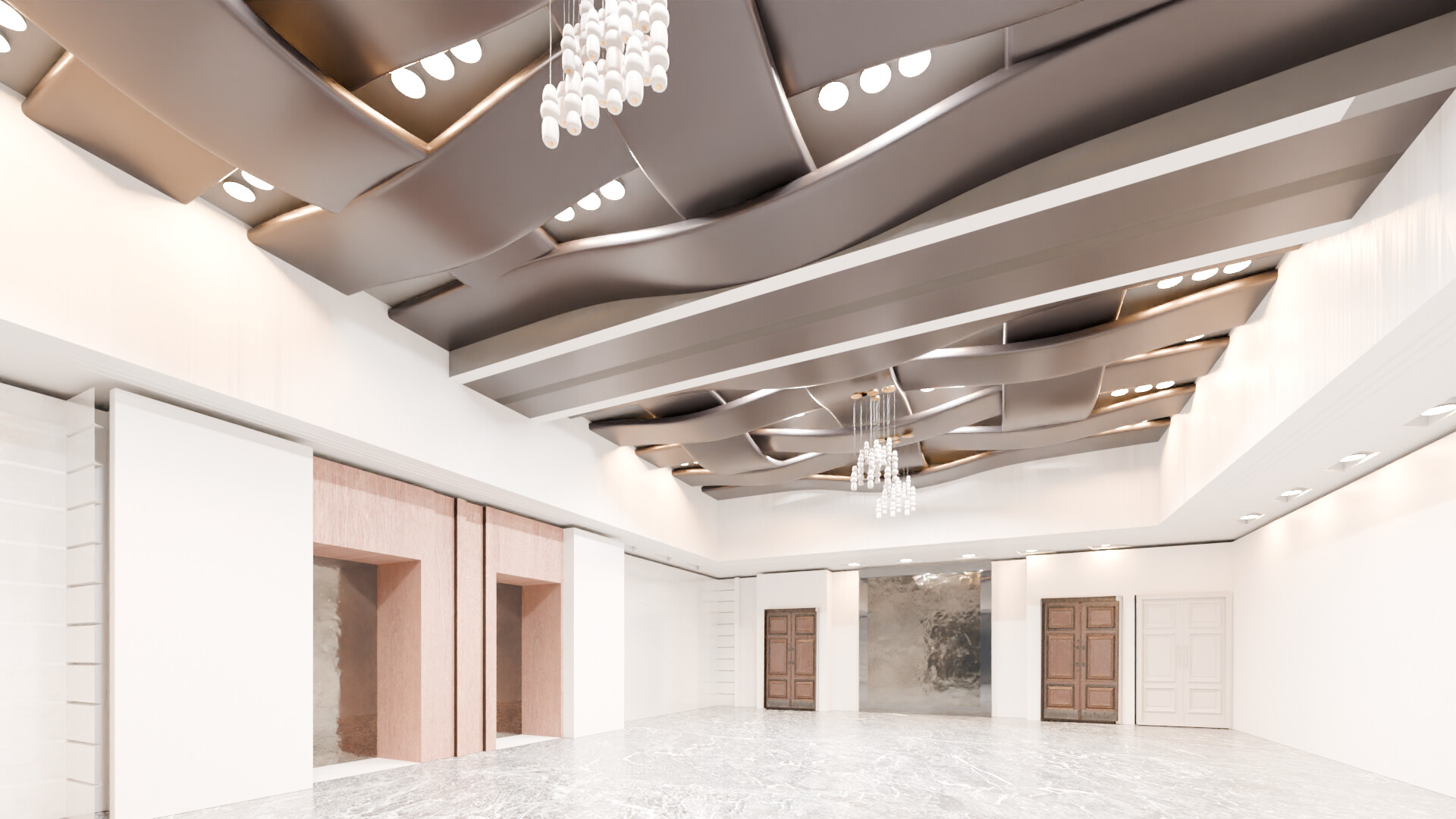 ArtStation - Hall Interior 3D Archviz Model