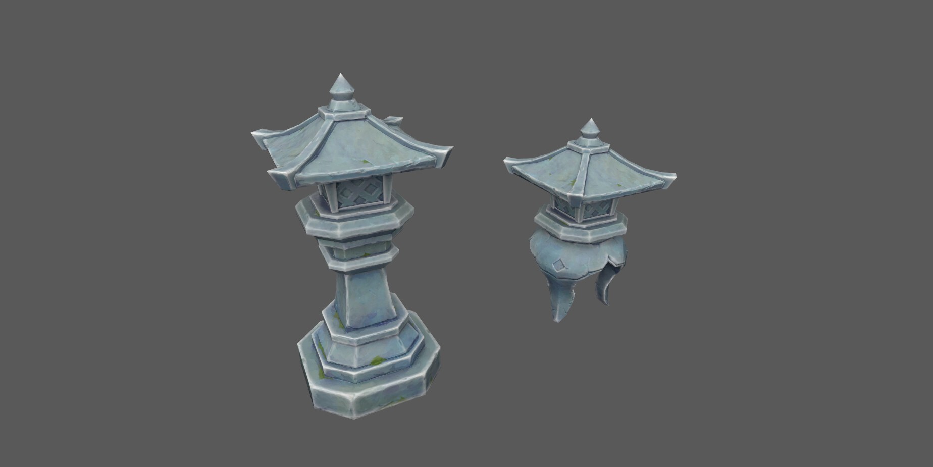 ArtStation - Stone Lantern