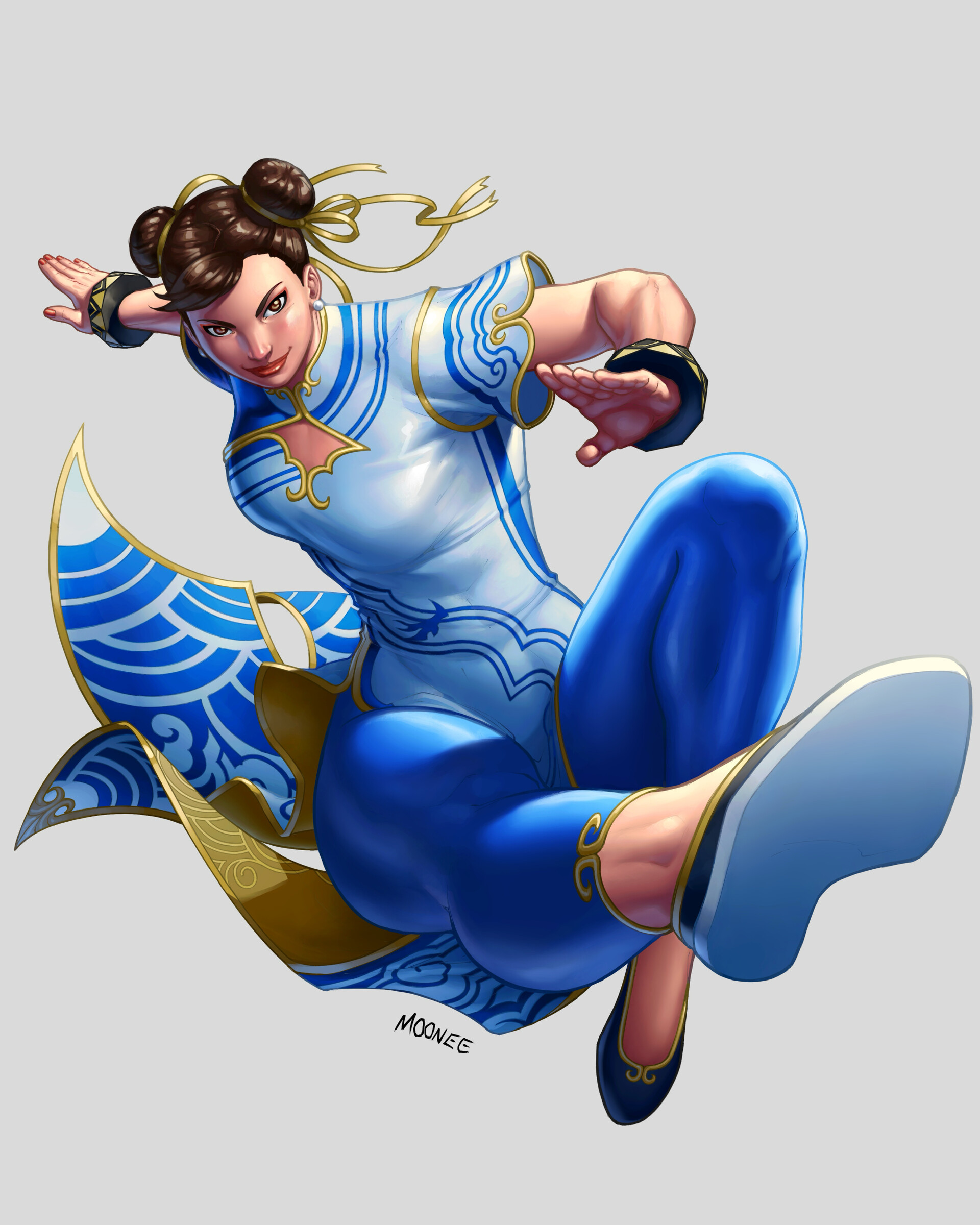 ArtStation - Chun-Li (SF6 contest)