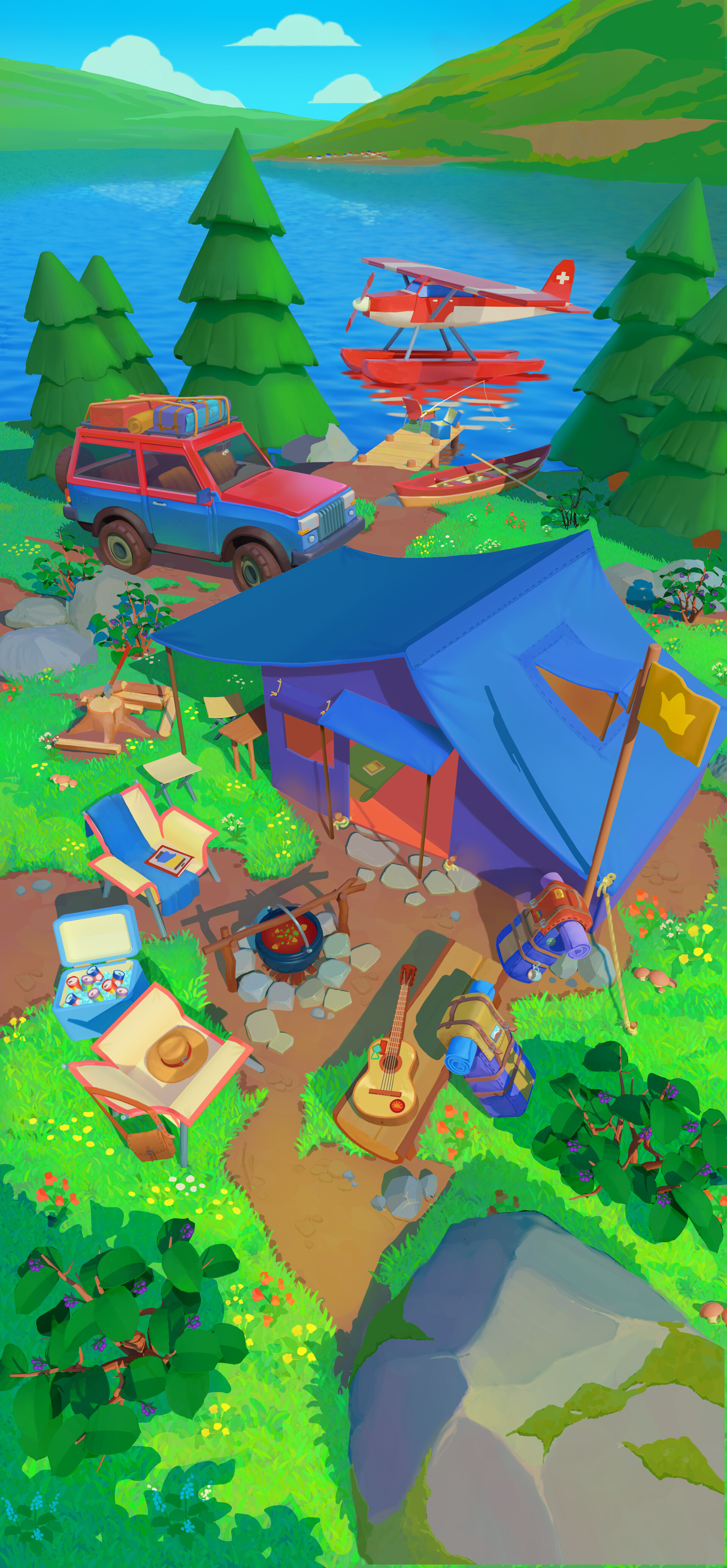 ArtStation - Camping